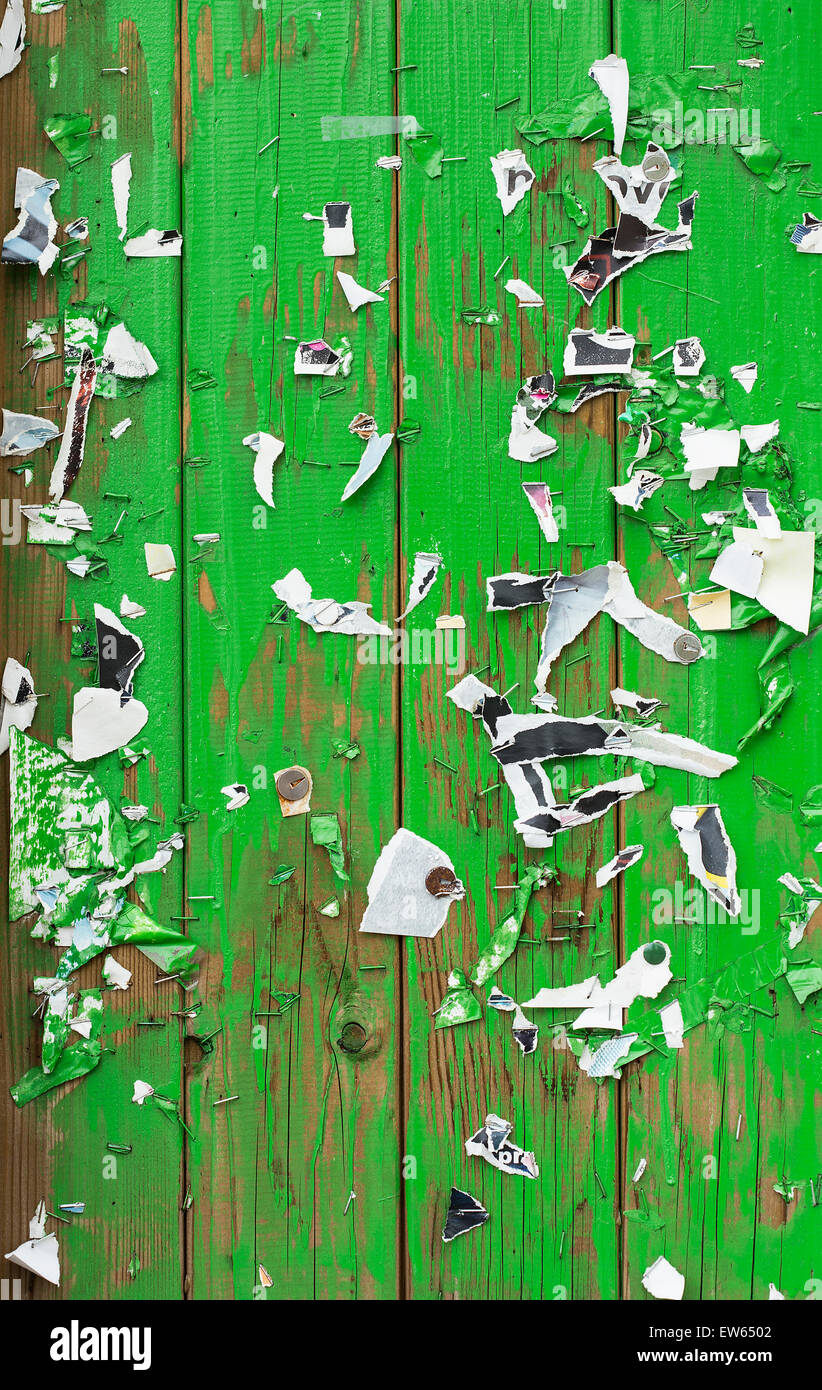 Damaged billboard hi-res stock photography and images - Alamy