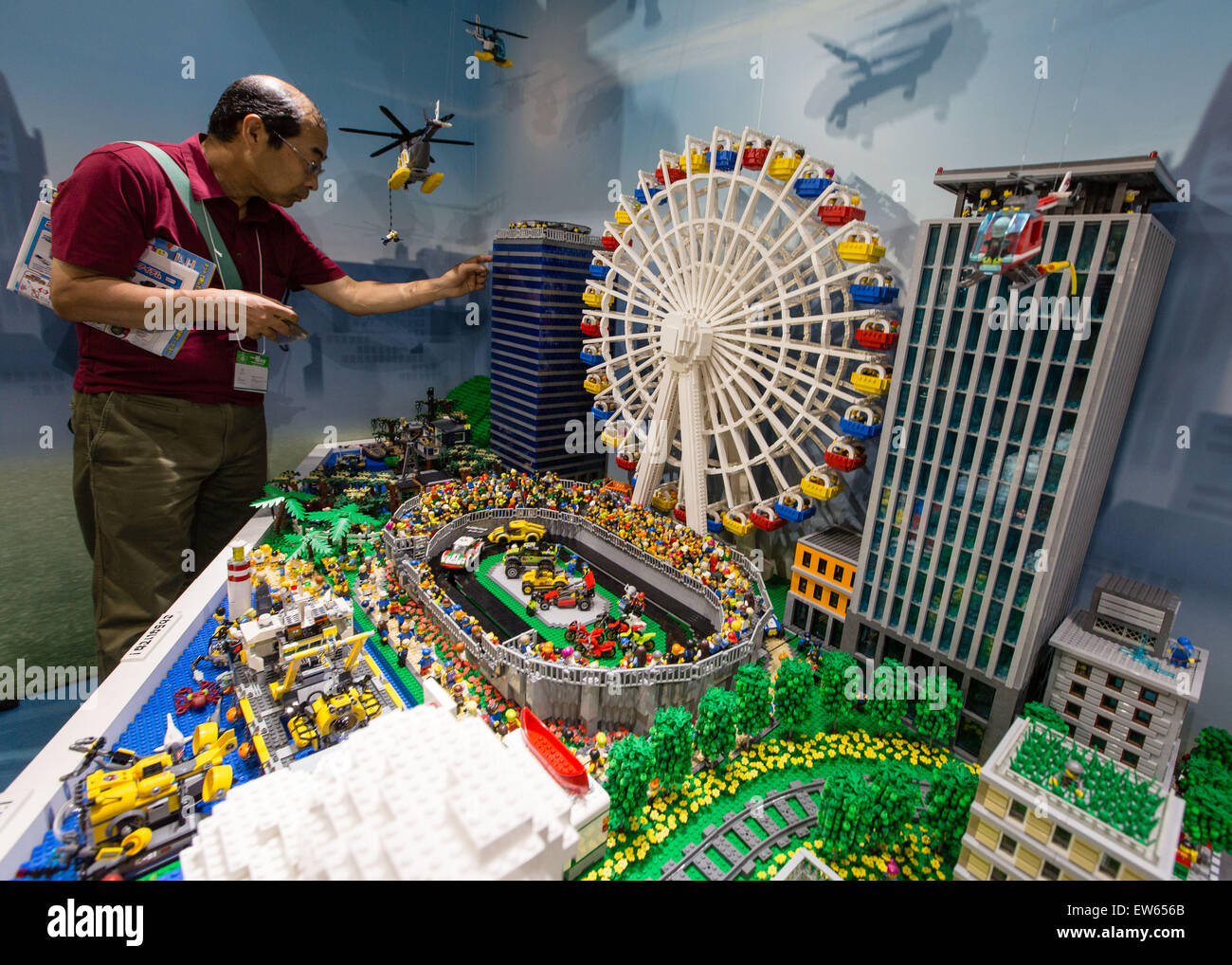 June 18, 2015, Tokyo, Japan - The International Tokyo Toy Show, the ...