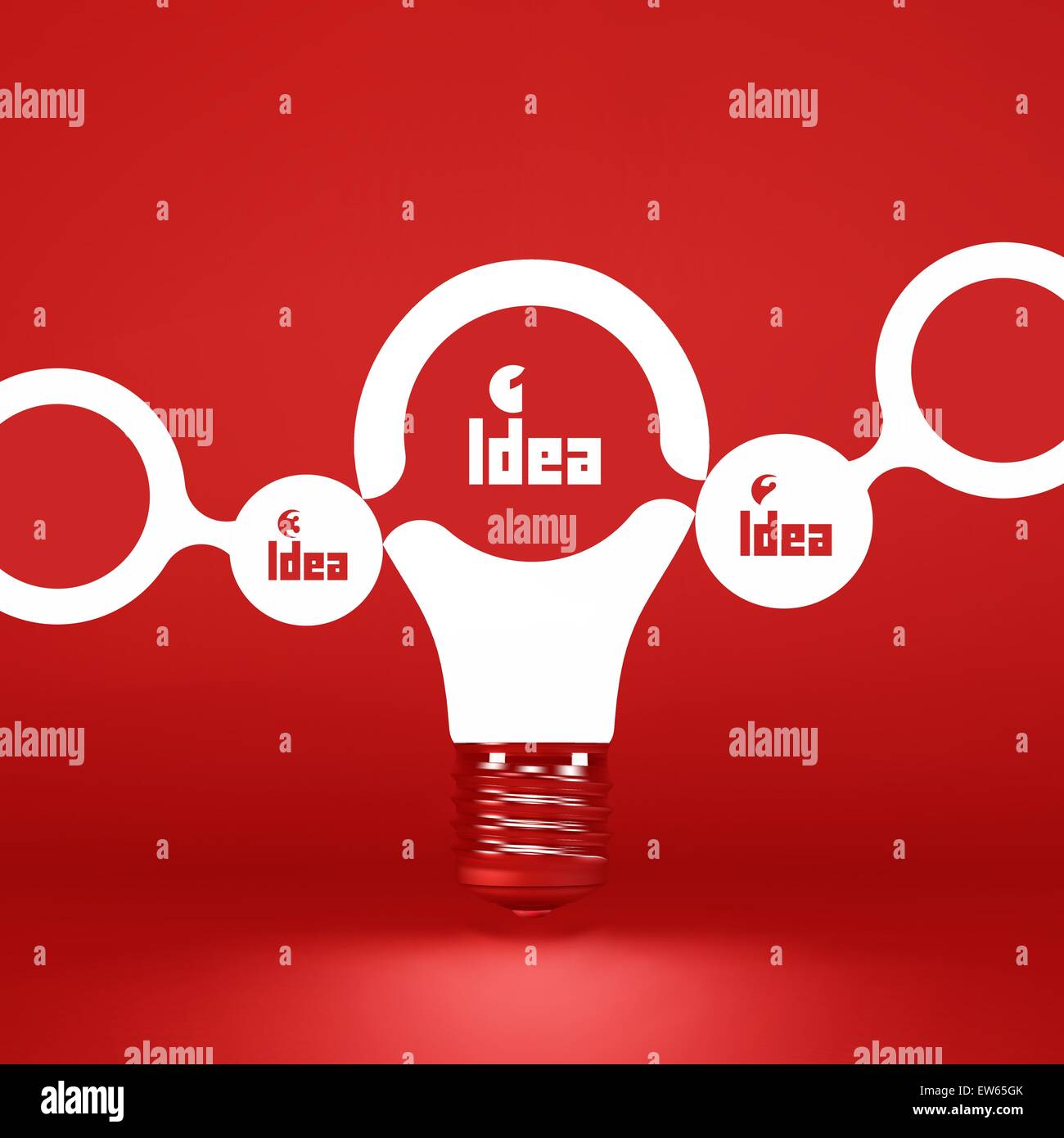 Business team brainstorm lightbulb Stock Vector Images - Alamy