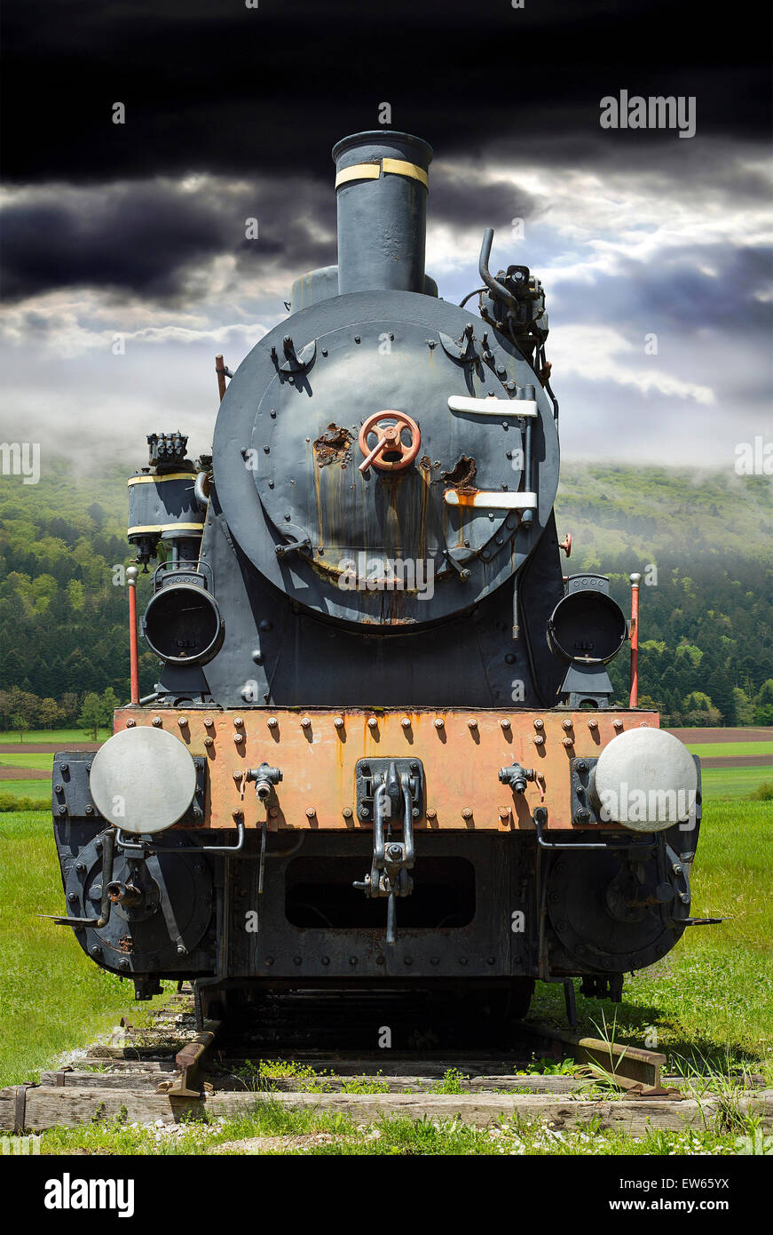 Old time railroad hi-res stock photography and images - Alamy