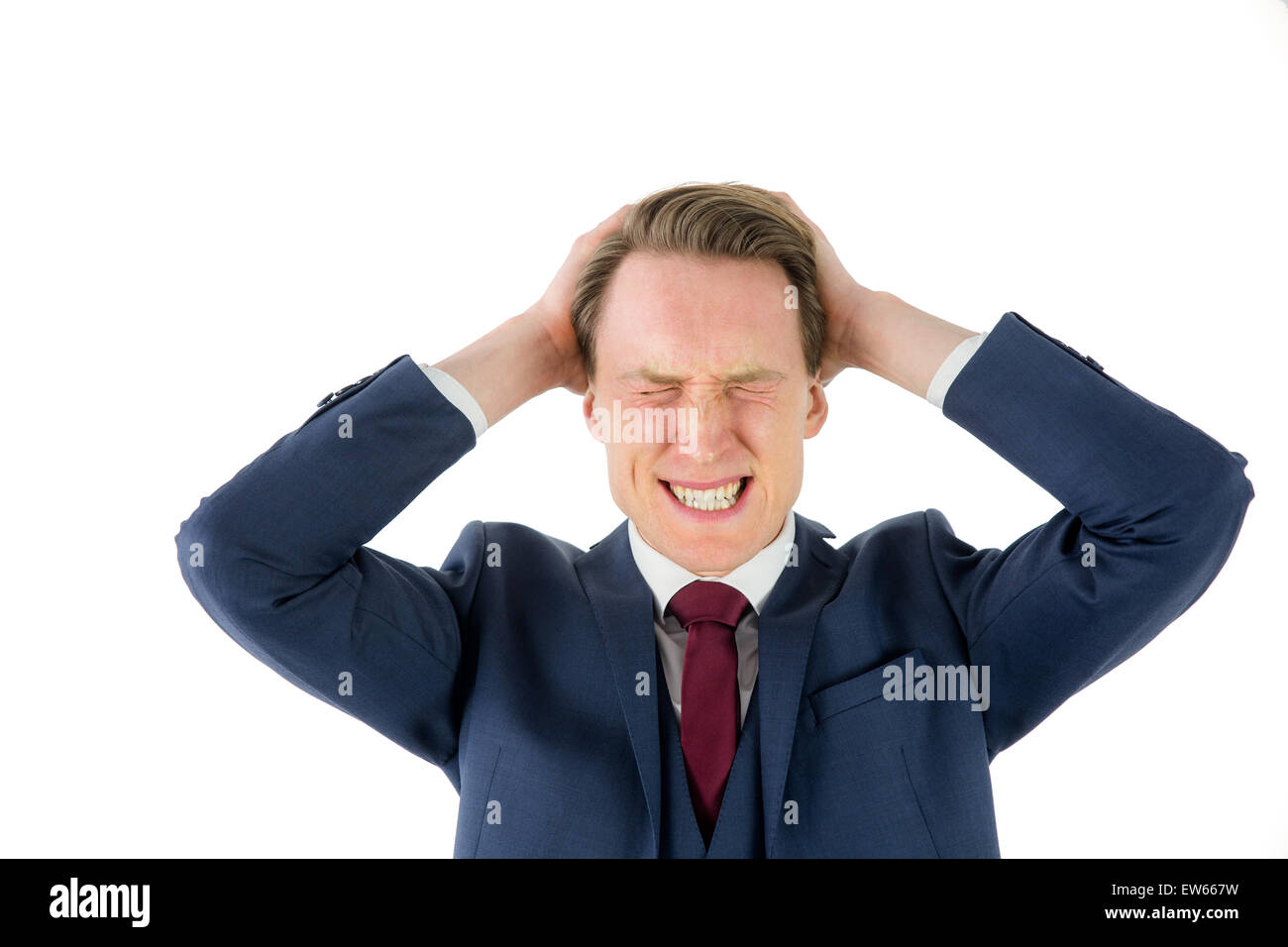 Nervous male hand hi-res stock photography and images - Alamy