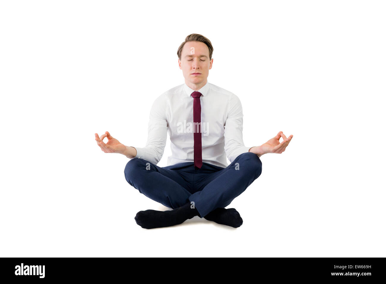 Man relaxing in stylish Cut Out Stock Images & Pictures - Alamy