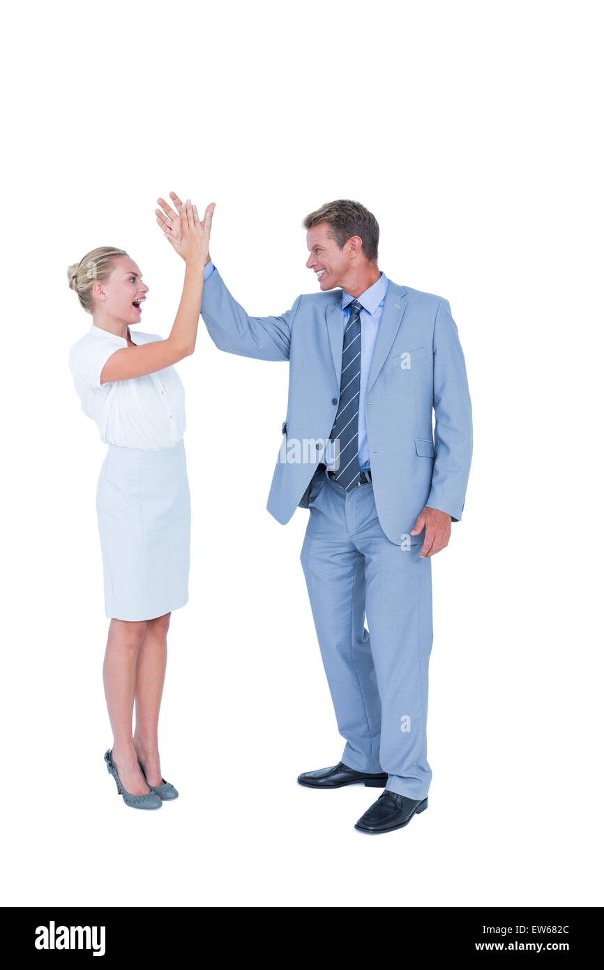 People greeting each other Cut Out Stock Images & Pictures - Alamy