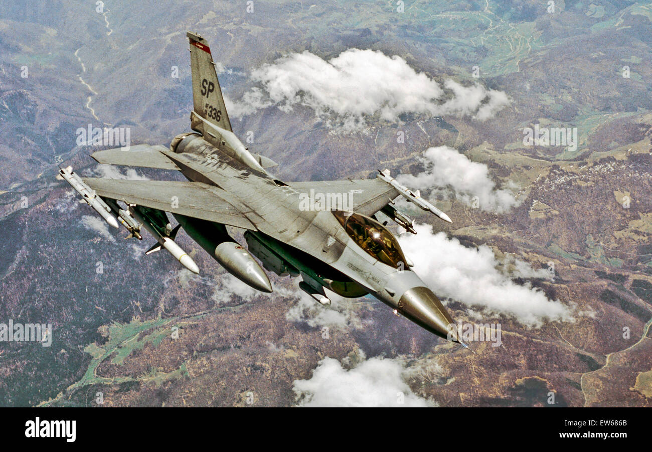 Oct. 8, 2013 - U.S - USAF F-16CJ..The F-16A, a single-seat model, first ...