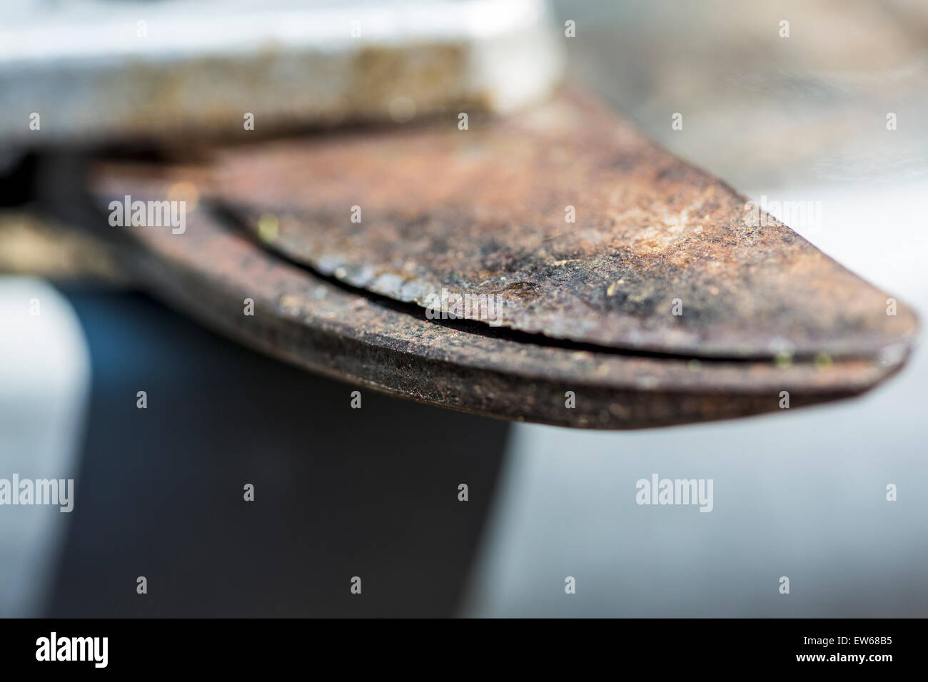 Rusty Steel Secateurs Blades Stock Photo - Alamy