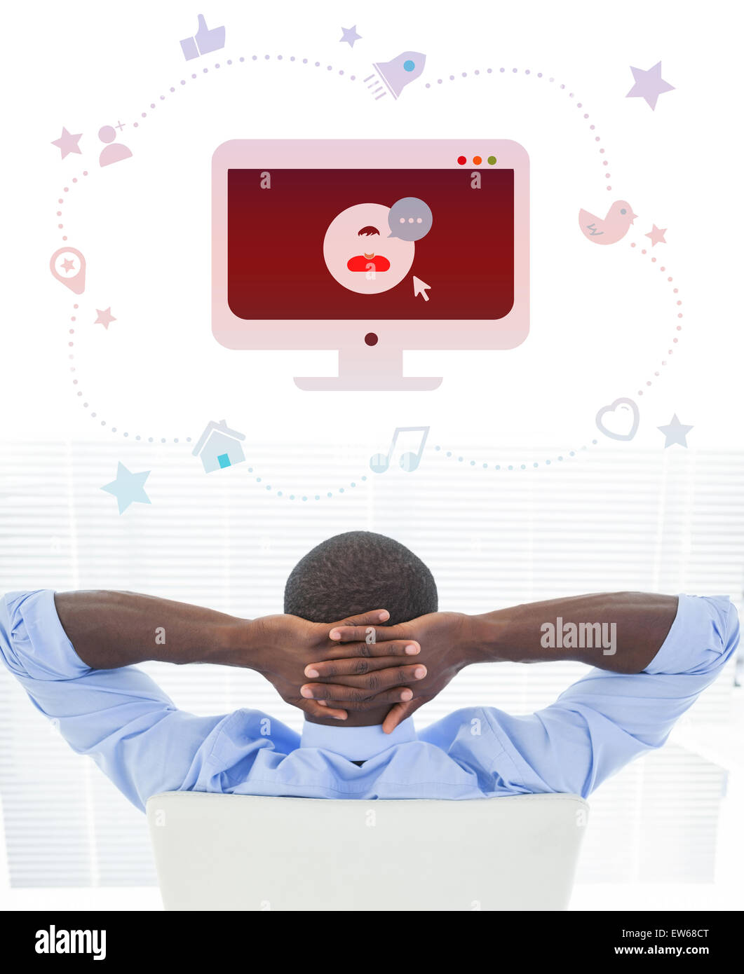 Relaxed communication hi-res stock photography and images - Alamy