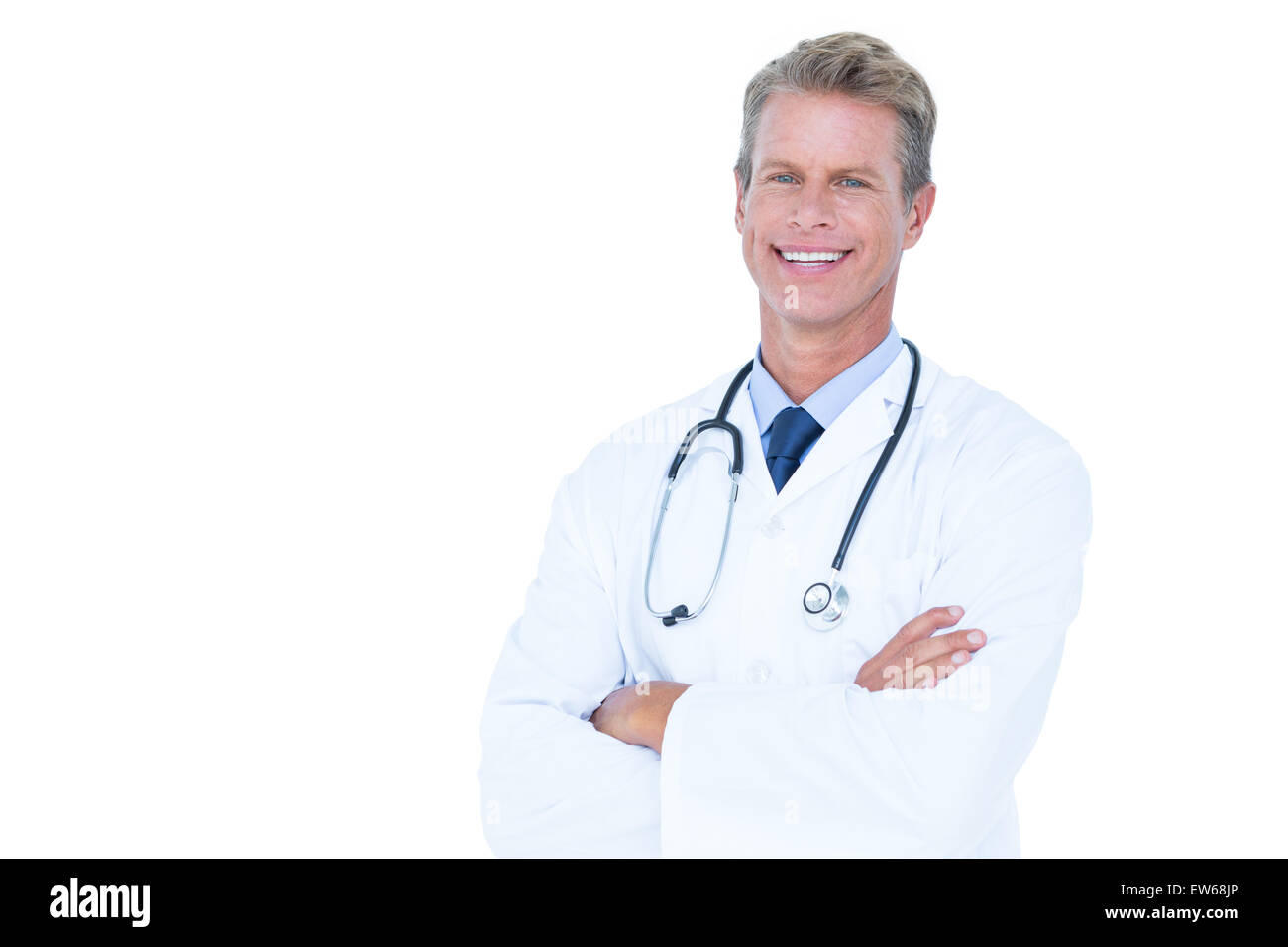 Male doctor standing Stock Photo - Alamy
