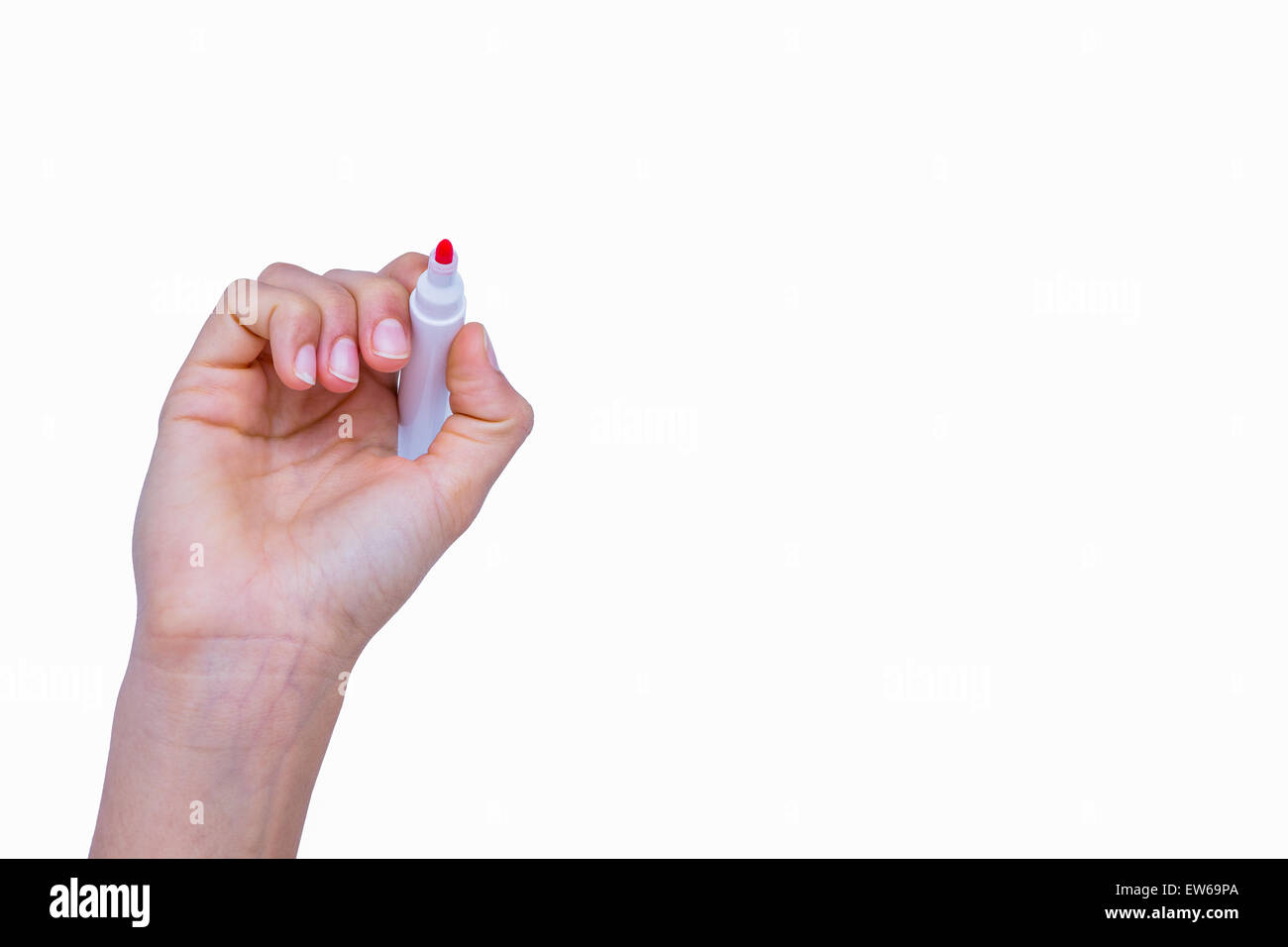 Red markers hi-res stock photography and images - Alamy