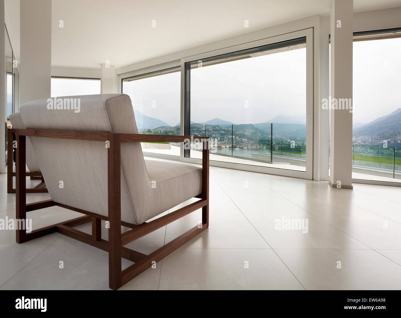 interior modern house empty Stock Photo - Alamy