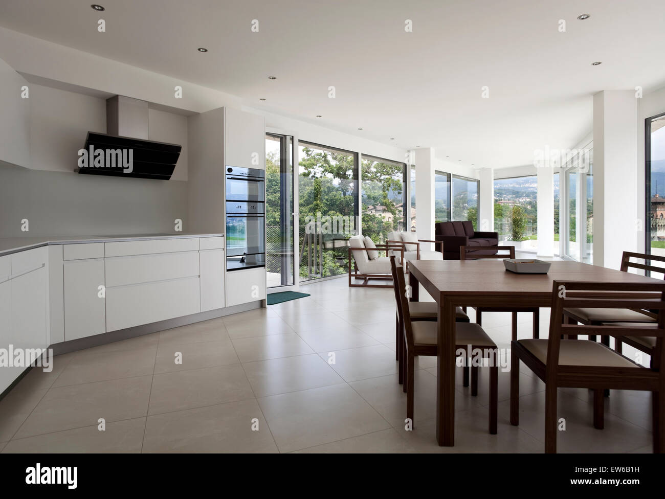 interior modern house empty Stock Photo - Alamy