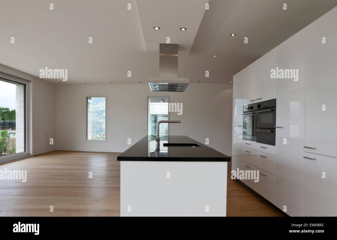 interior modern kitchen Stock Photo - Alamy