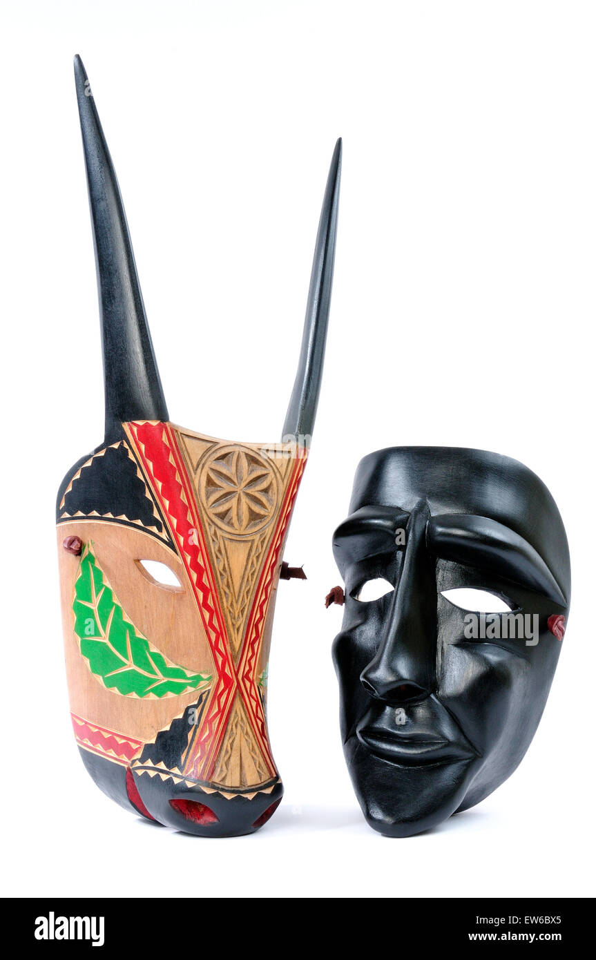 Picture of the traditional mask of the Carnival of Ottana, Sardinia ...