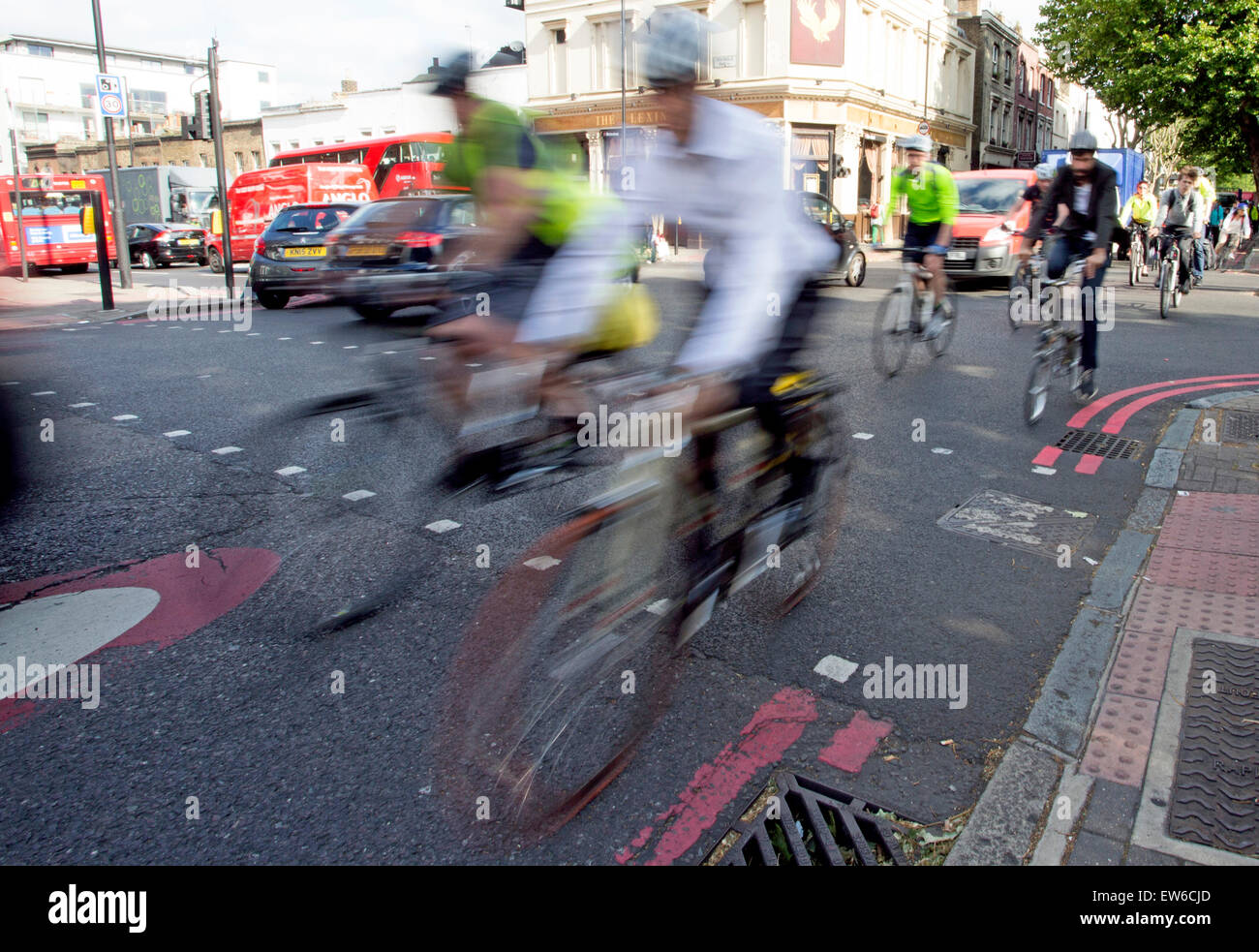In the morning rush hour hi-res stock photography and images - Alamy