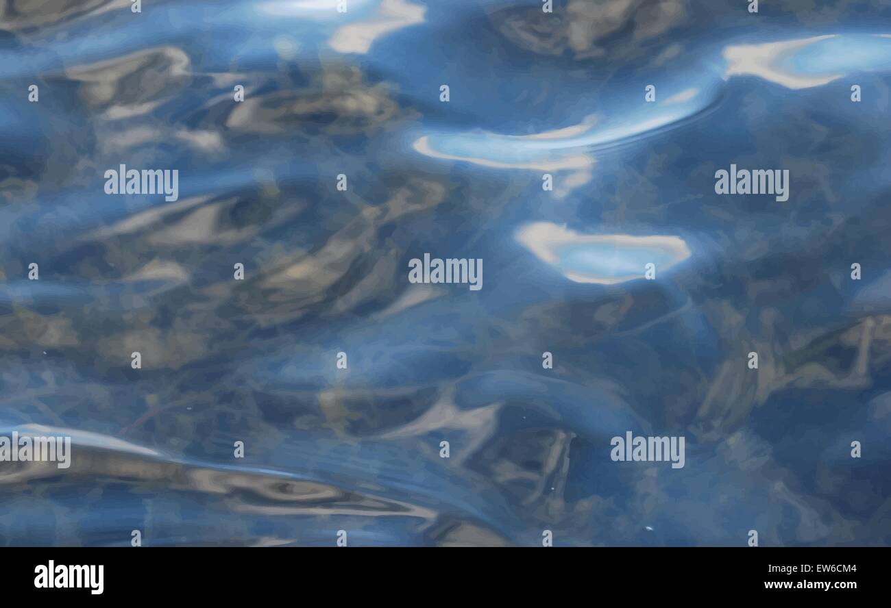 vector realistic water texture Stock Vector Image & Art - Alamy