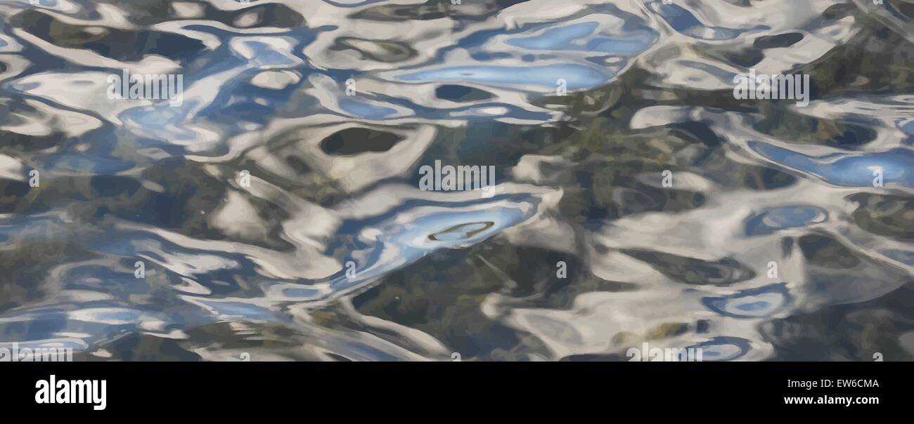 vector realistic water texture Stock Vector Image & Art - Alamy