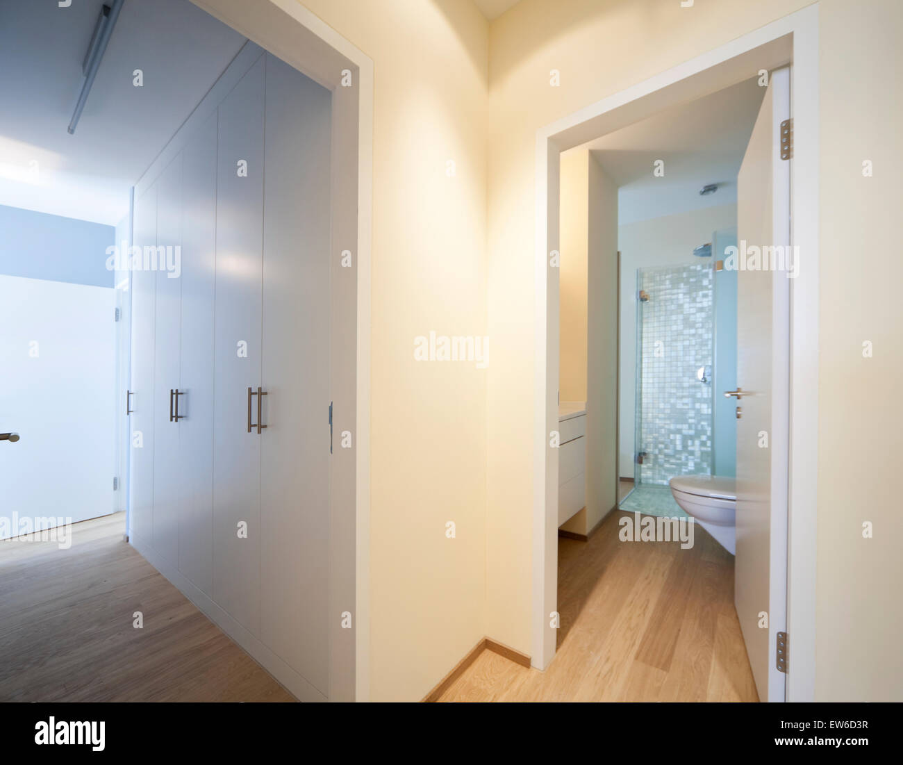 Toilet corridor hi-res stock photography and images - Alamy