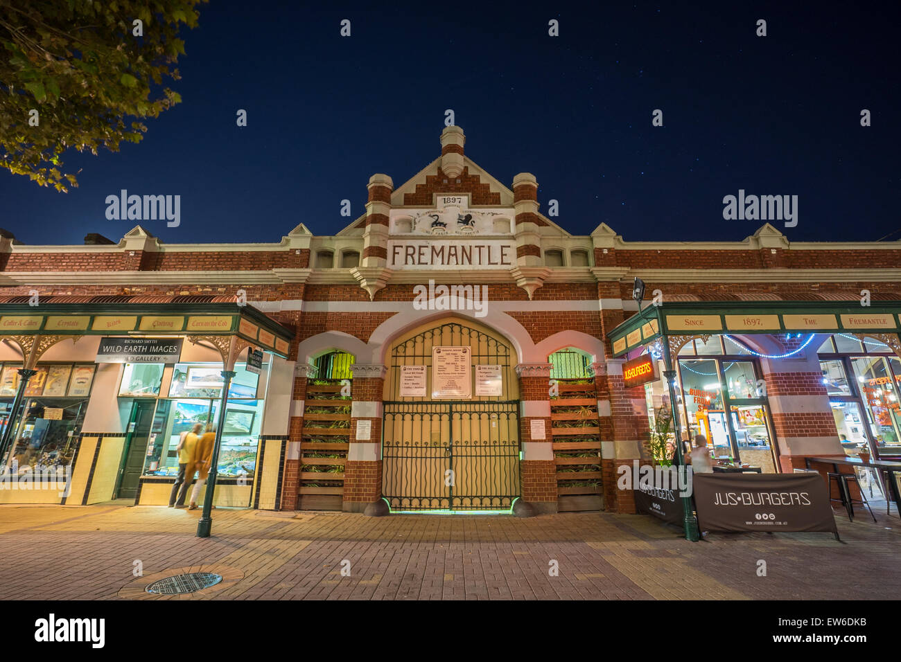 Fremantle, Perth, Australia - March 6, 2015 : Fremantle Market, a ...