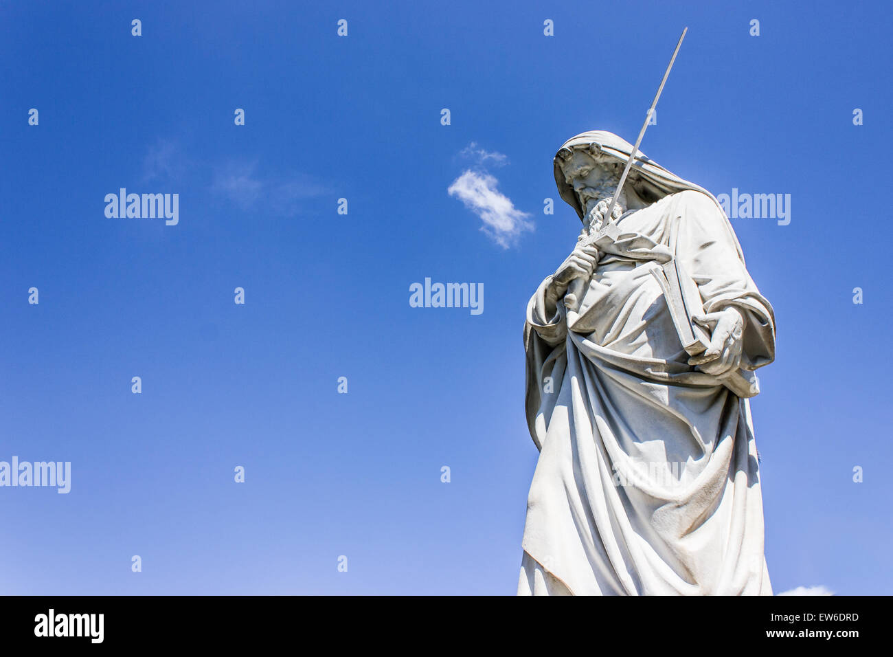 Saint Paul statue Stock Photo - Alamy