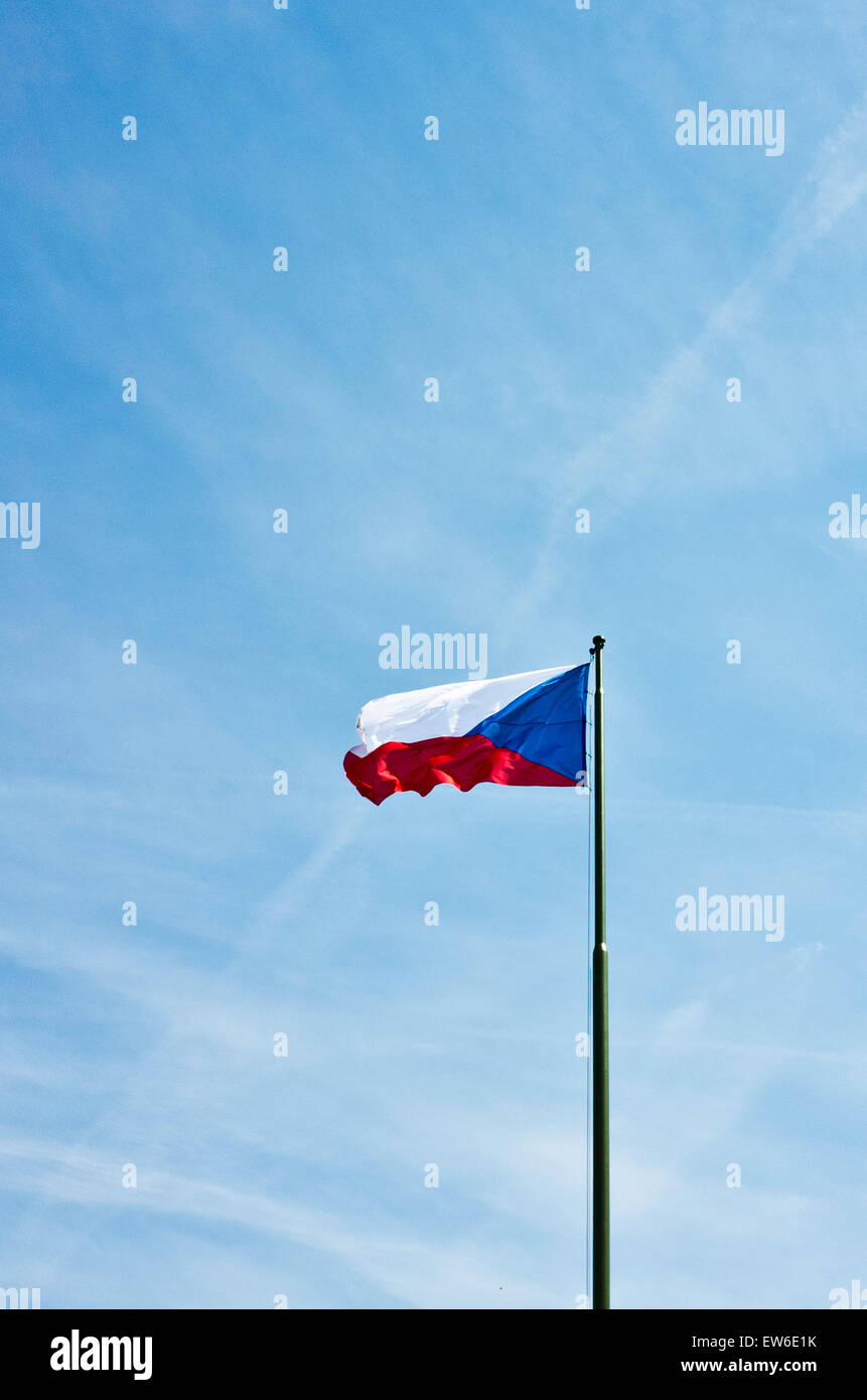 flag of Czech republic Stock Photo - Alamy