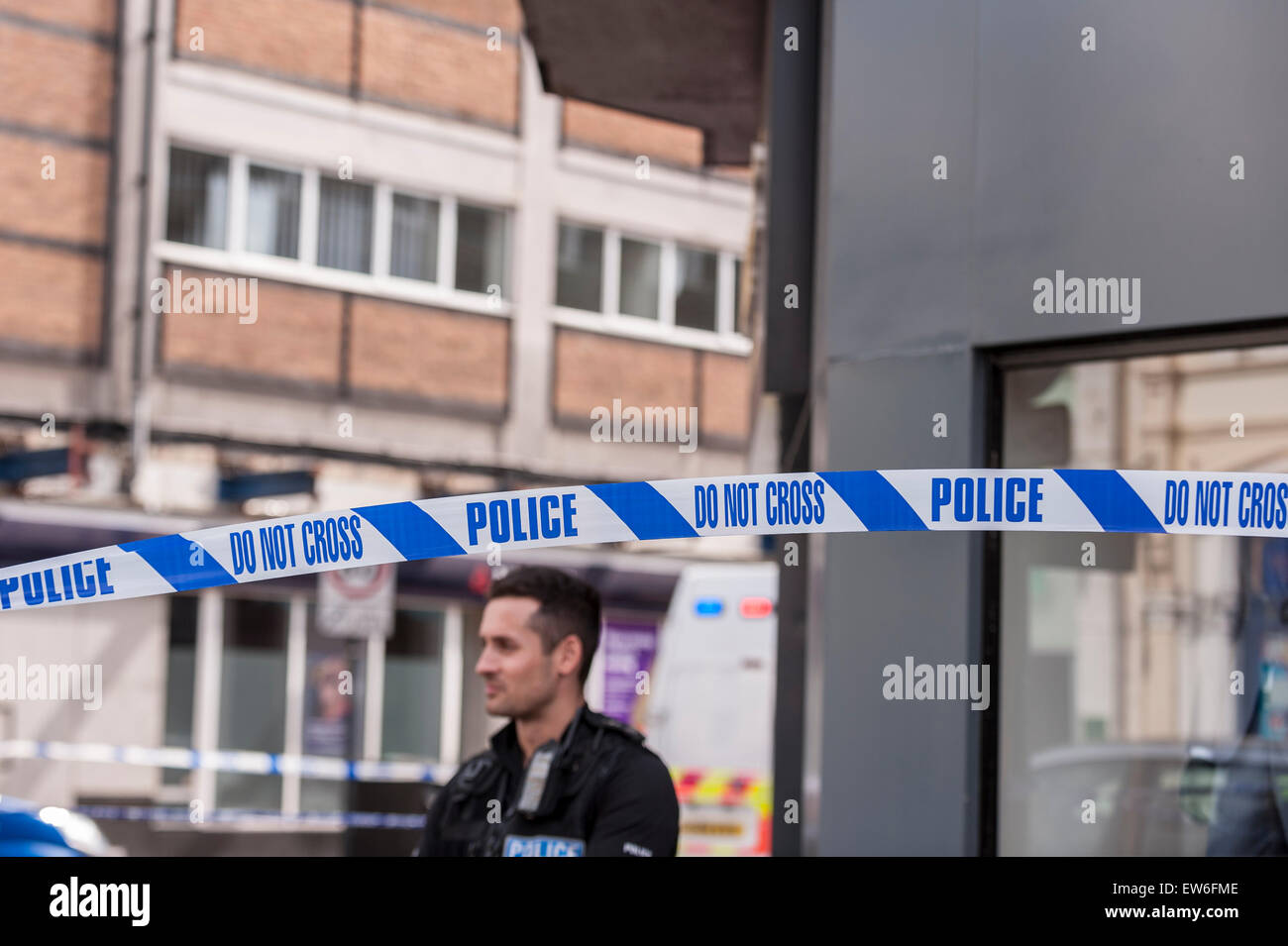 Police in crowds in stands hi-res stock photography and images - Alamy