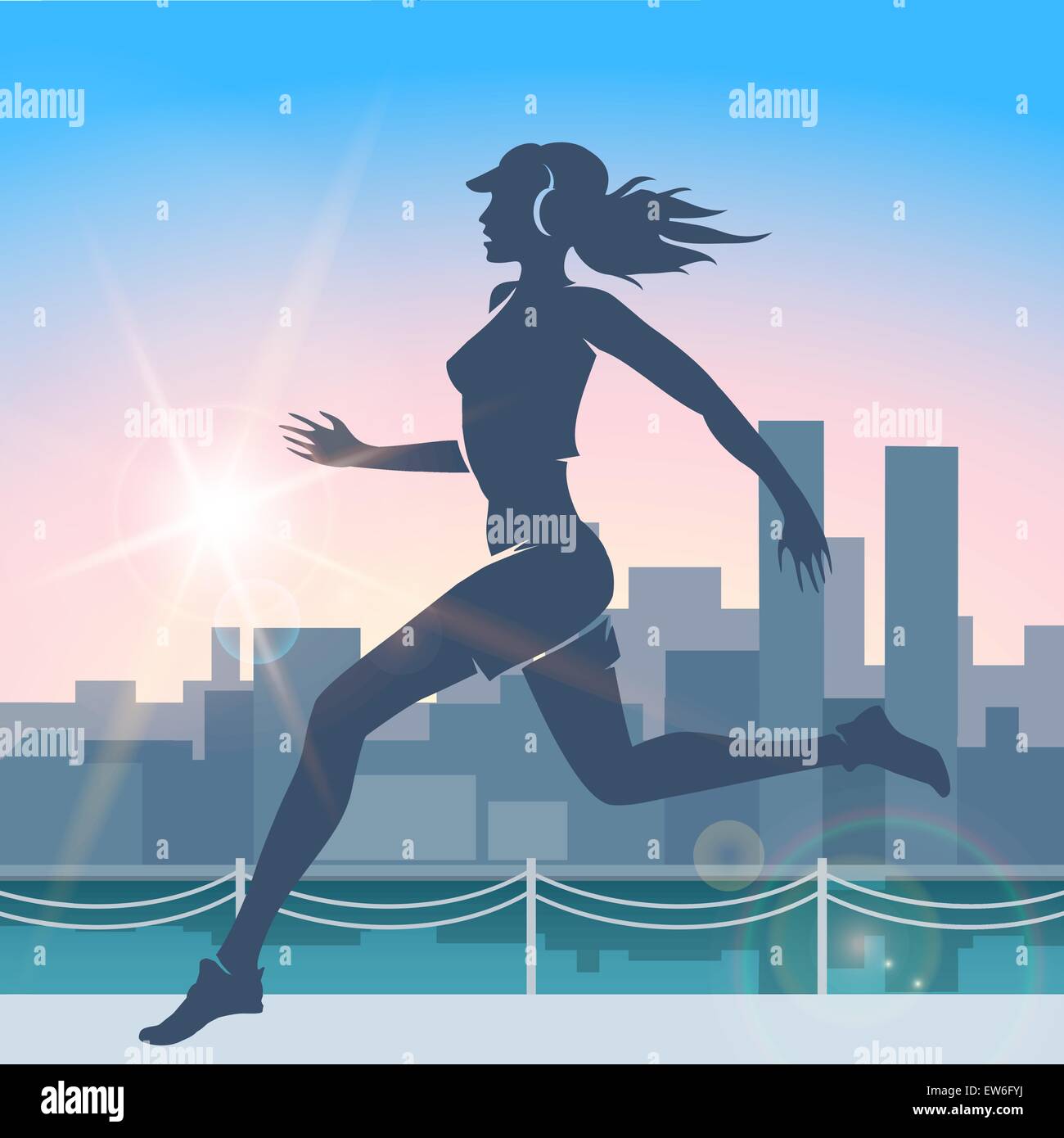 Young healthy muscular body Stock Vector Images - Alamy