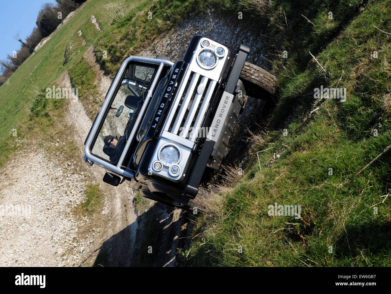 2008 Land Rover Defender 90 SVX special edition Stock Photo - Alamy