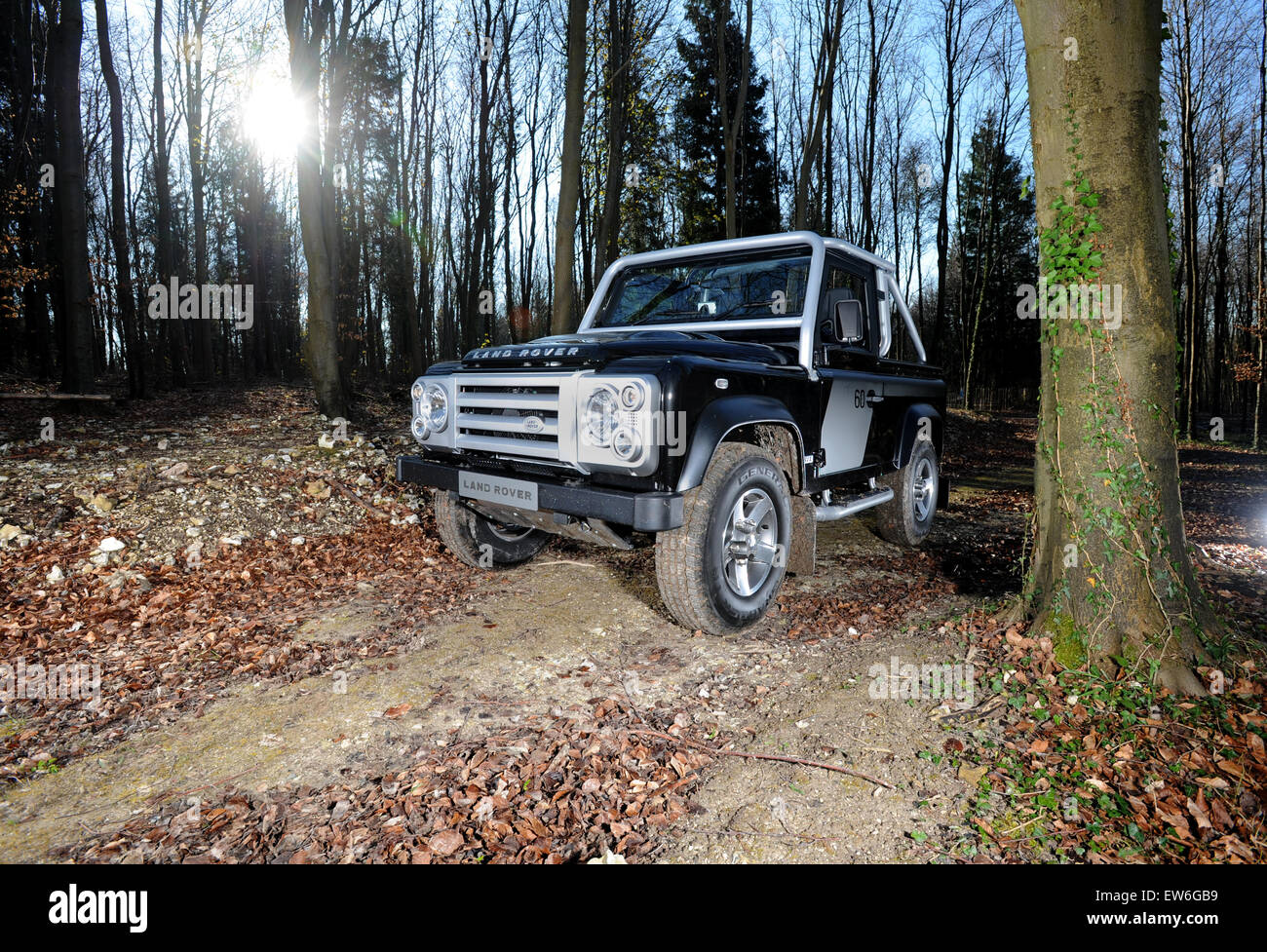 2008 Land Rover Defender 90 SVX special edition Stock Photo - Alamy