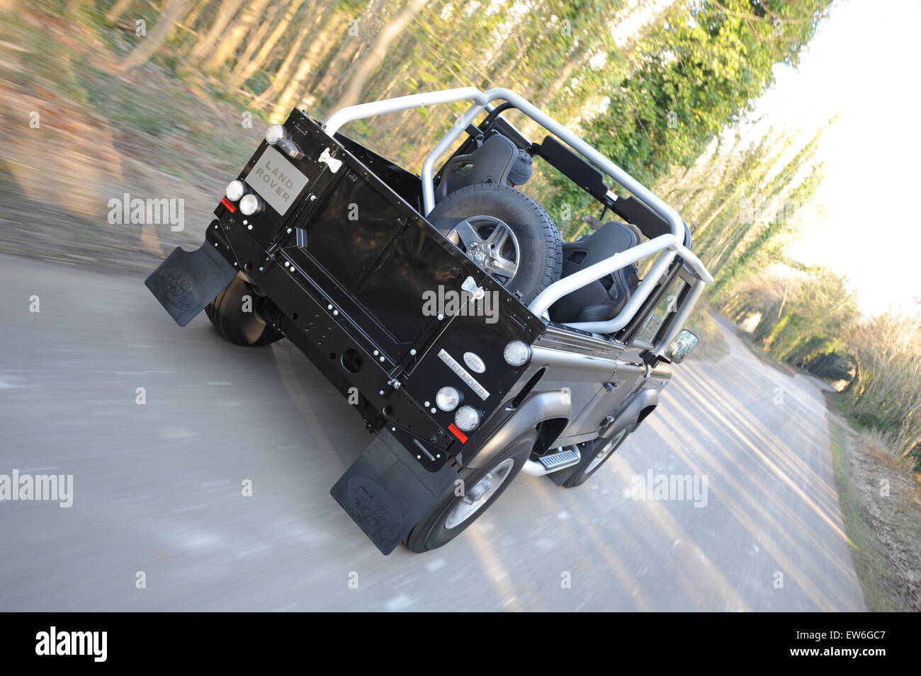2008 Land Rover Defender 90 SVX special edition Stock Photo - Alamy