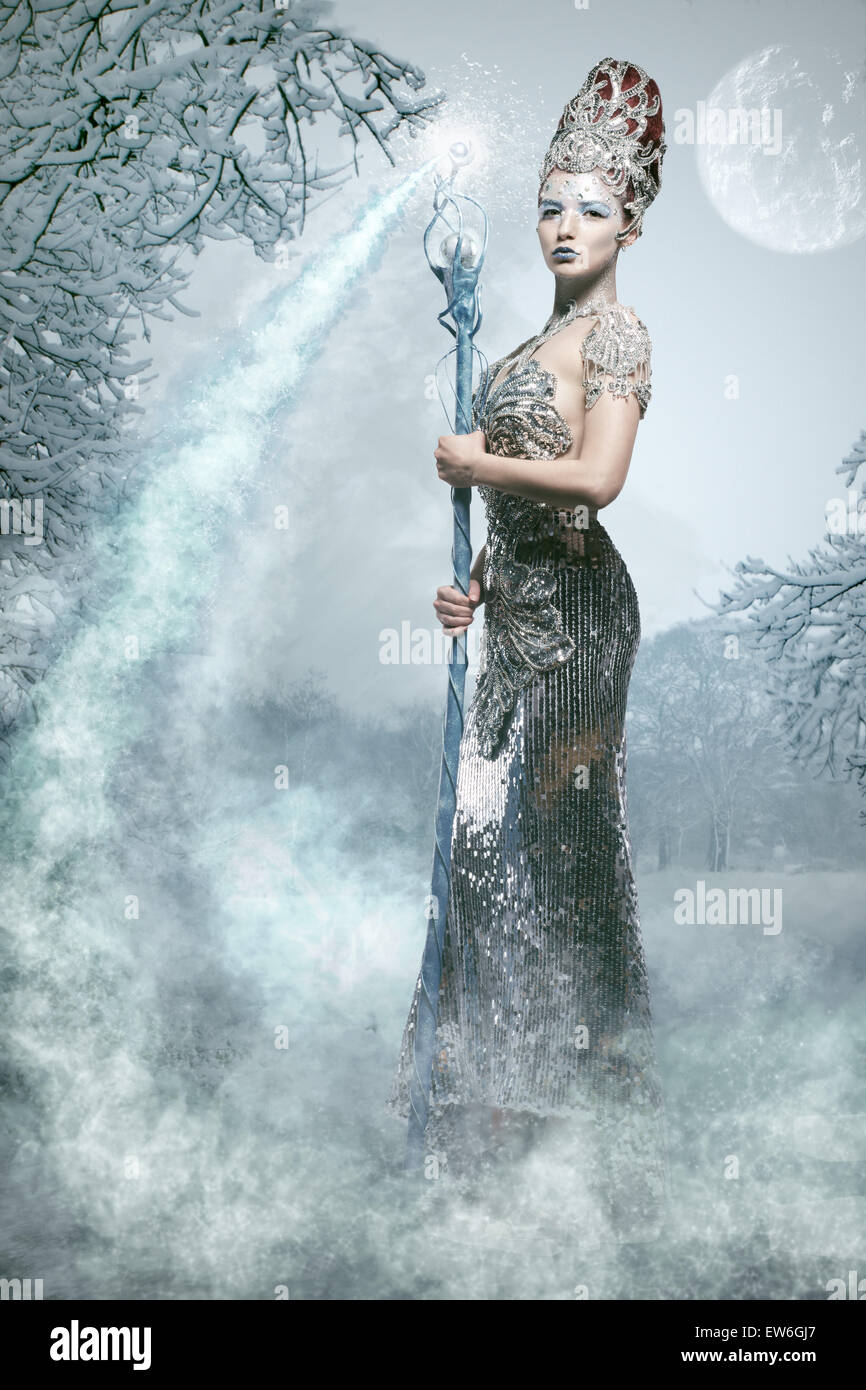 Magic staff hi-res stock photography and images - Alamy