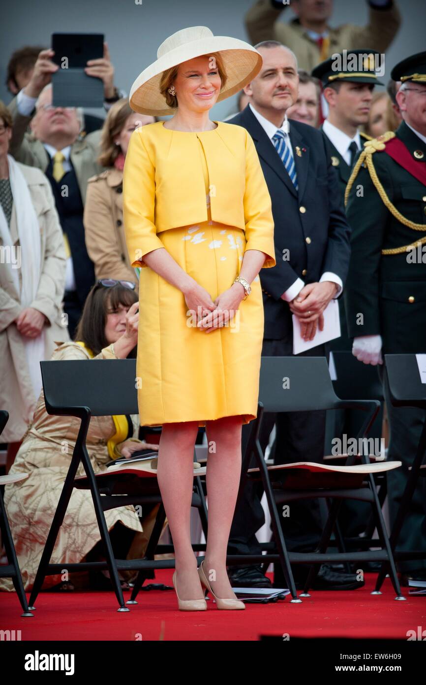 Queen mathilde of belgium hi-res stock photography and images - Alamy