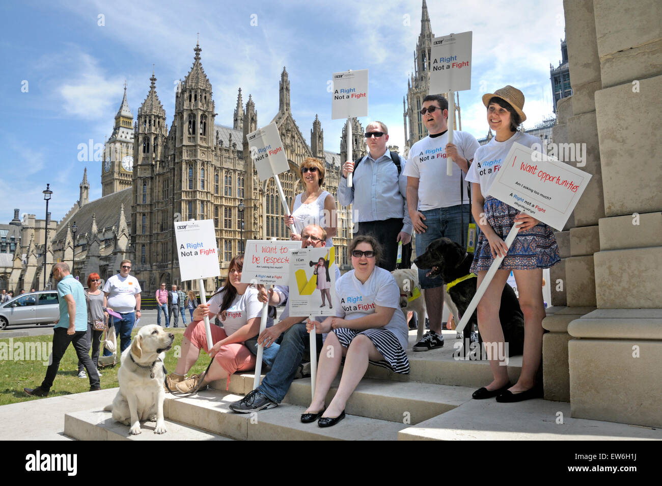 Disabled equal rights hi-res stock photography and images - Alamy