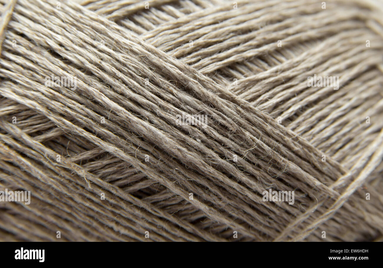 linen knitting yarn background Stock Photo - Alamy