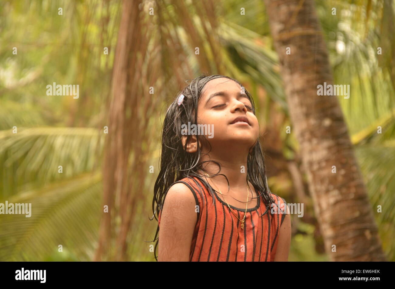 Baby girl kerala hi-res stock photography and images - Alamy