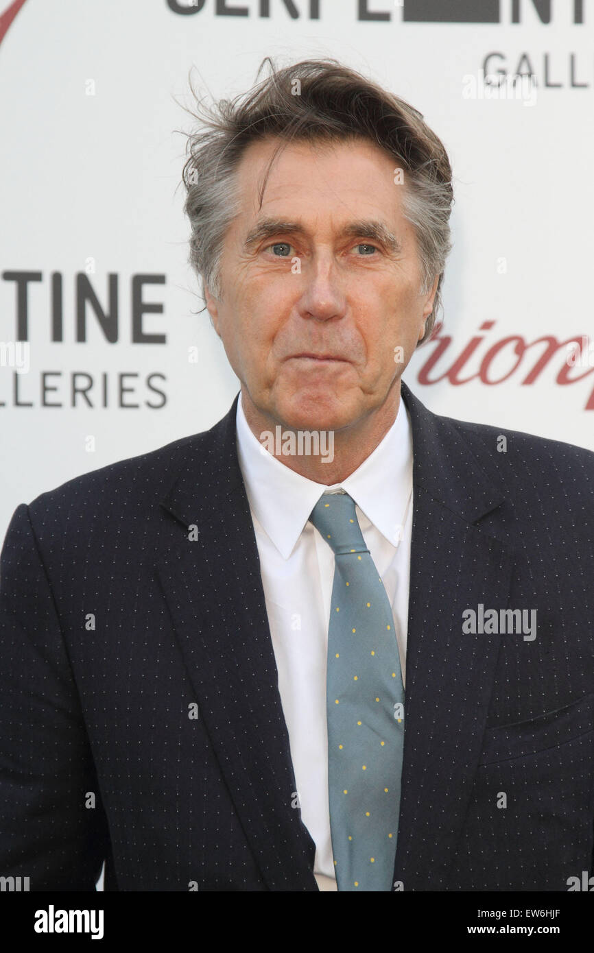 London. UK. Bryan Ferry at the Serpentine Gallery Summer Party at the ...