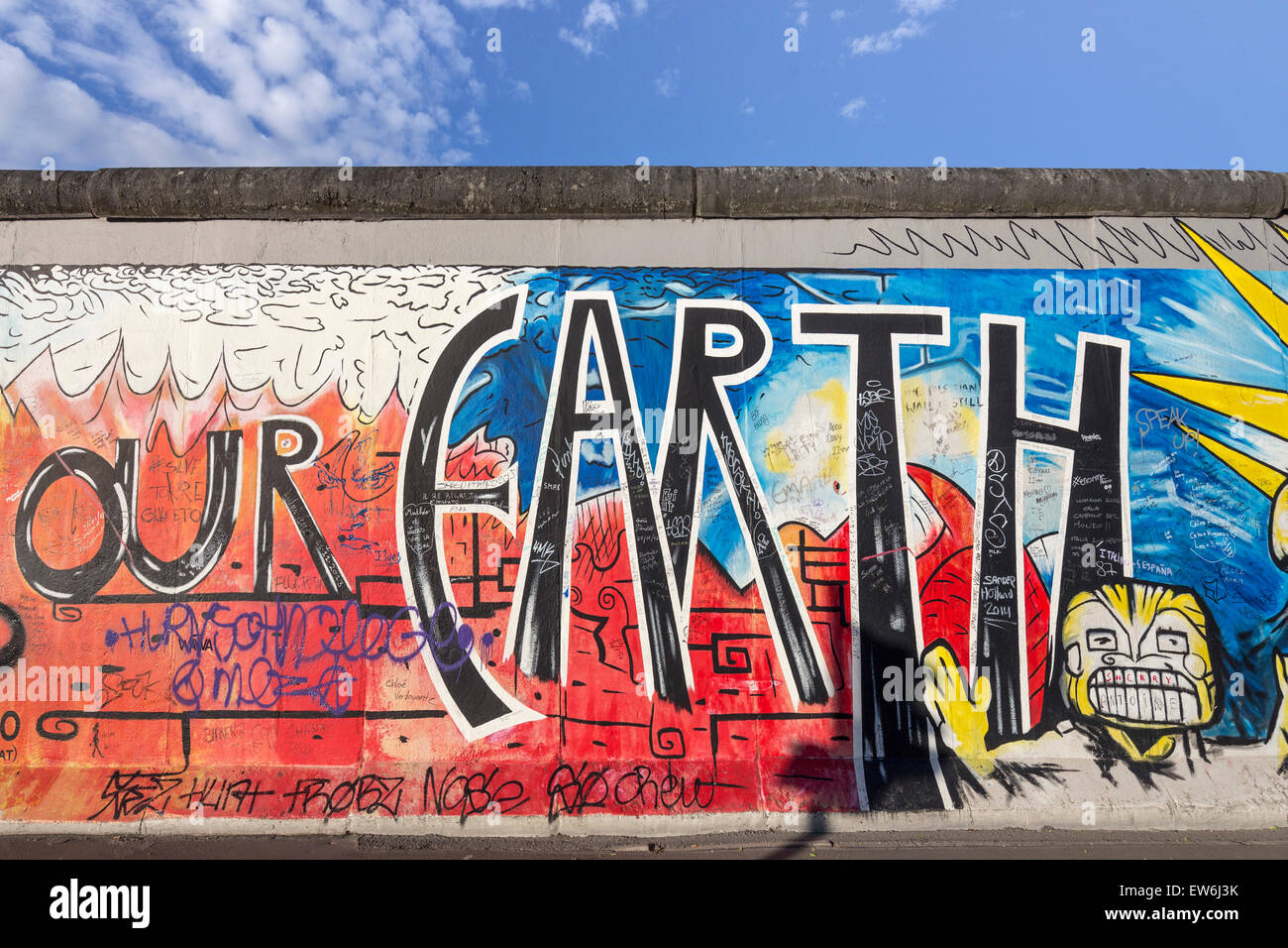 Berlin wall east side gallery, hi-res stock photography and images - Alamy