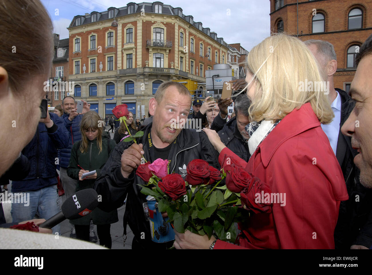 Copenhagen, Denmark. 18th June, 2015. Ms.Helle Thorning-Schmidt Danish ...