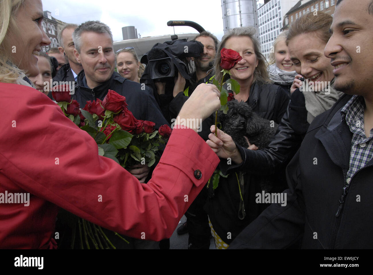 Copenhagen, Denmark. 18th June, 2015. Ms.Helle Thorning-Schmidt Danish ...