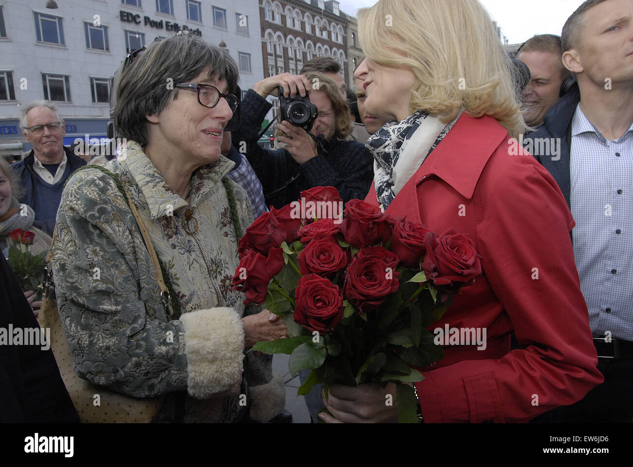 Copenhagen, Denmark. 18th June, 2015. Ms.Helle Thorning-Schmidt Danish ...