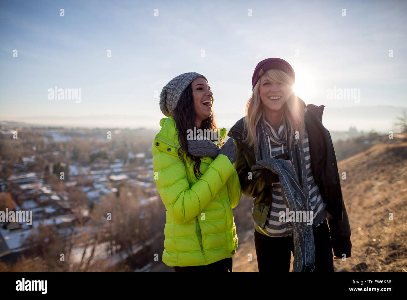 Young women in long hi-res stock photography and images - Alamy