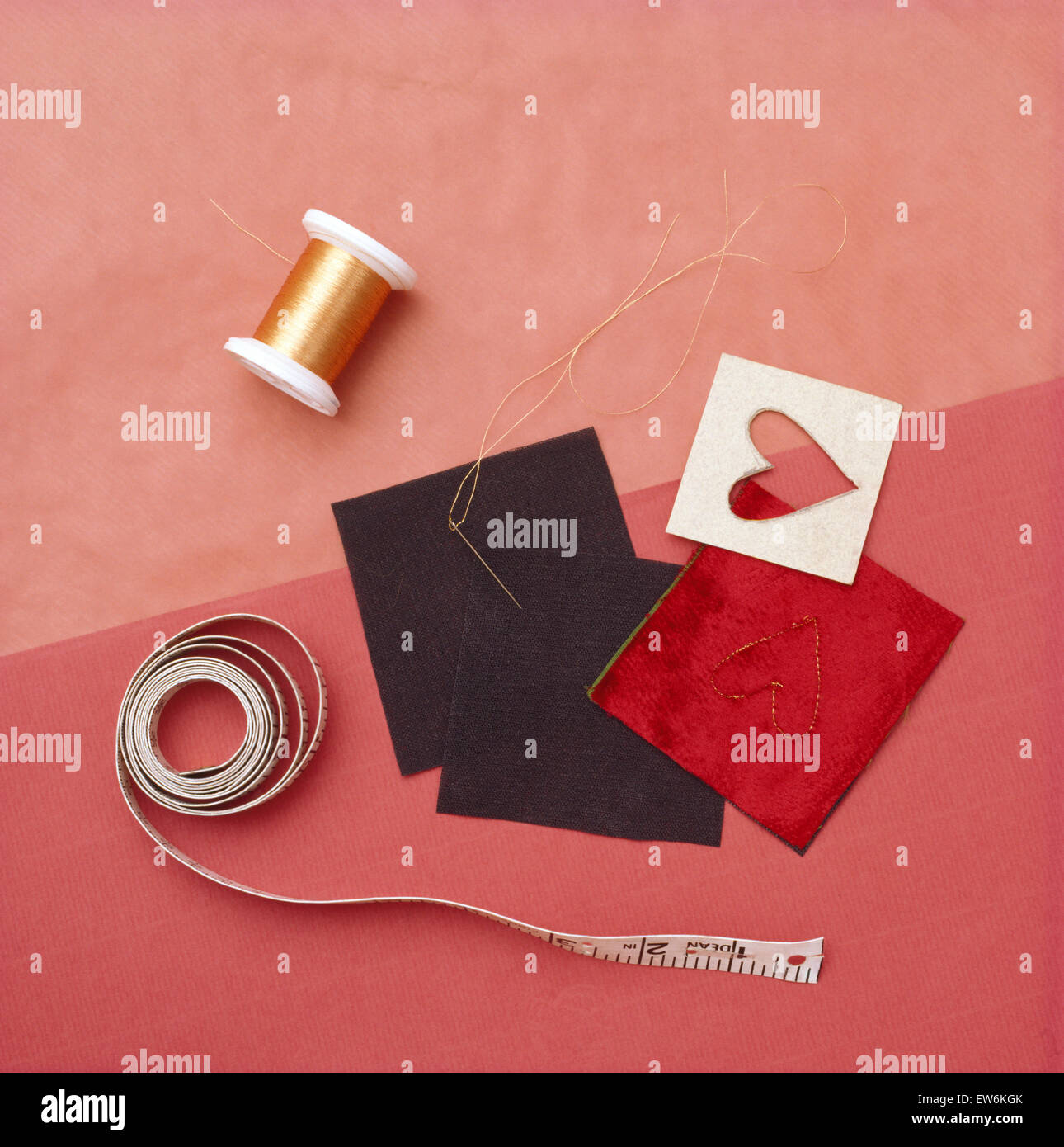 Materials for making home made pictures Stock Photo - Alamy