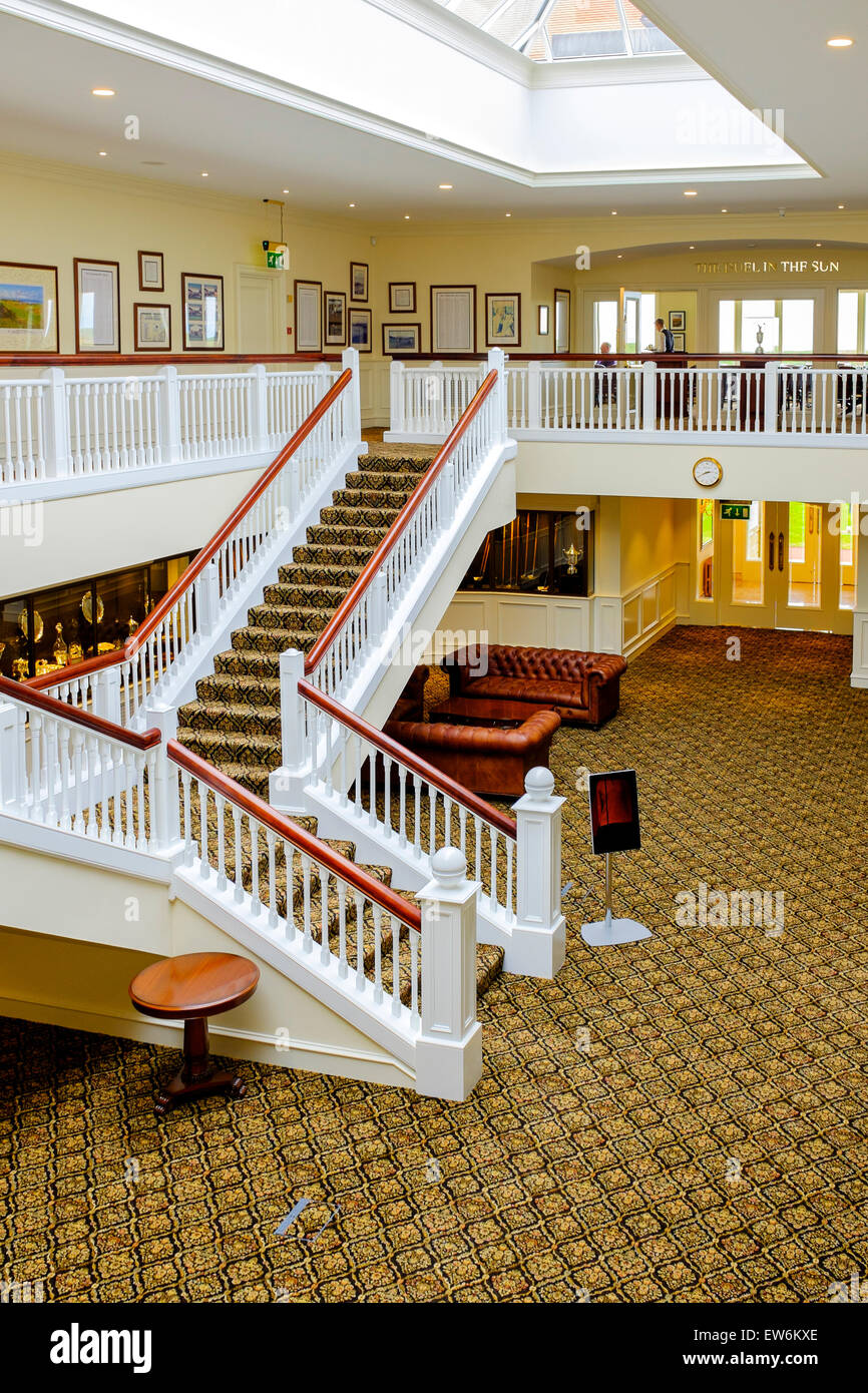 Interior of the Clubhouse at Trump Turnberry Golf Club, Turnberry ...