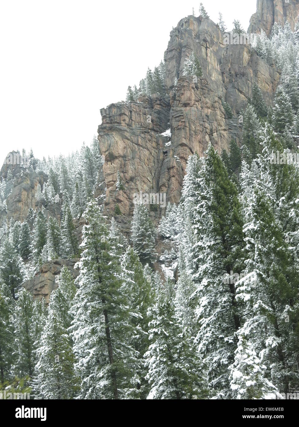 Snowy view hi-res stock photography and images - Alamy