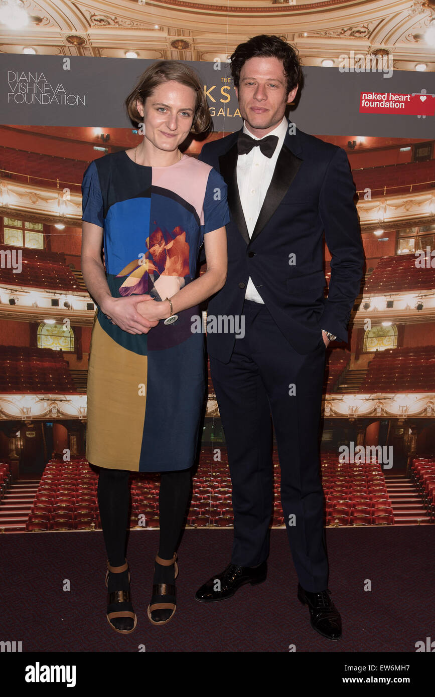 The Backstage Gala held at the Coliseum - Arrivals. Featuring: James ...