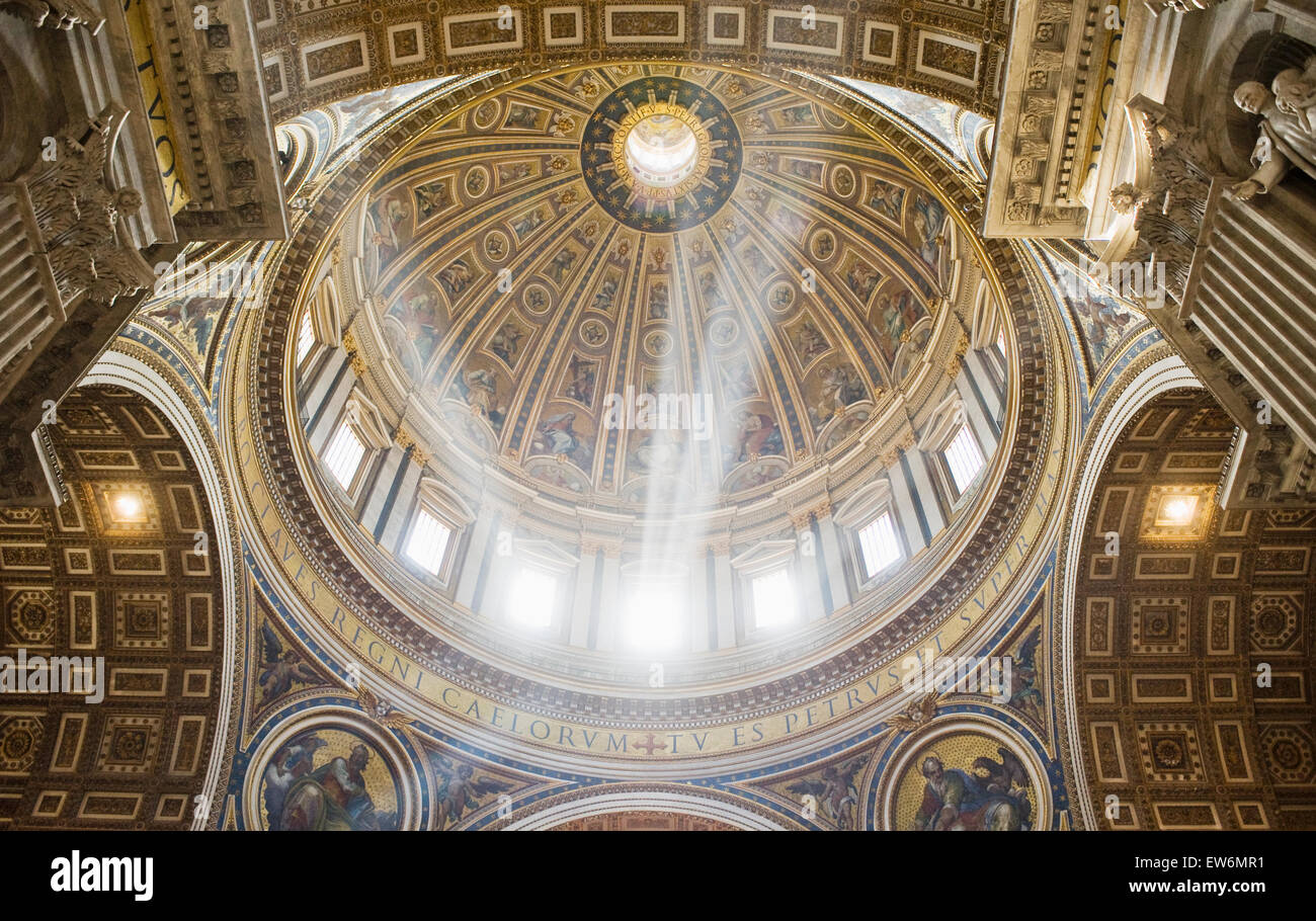 Ceiling fresco in basilica hi-res stock photography and images - Alamy