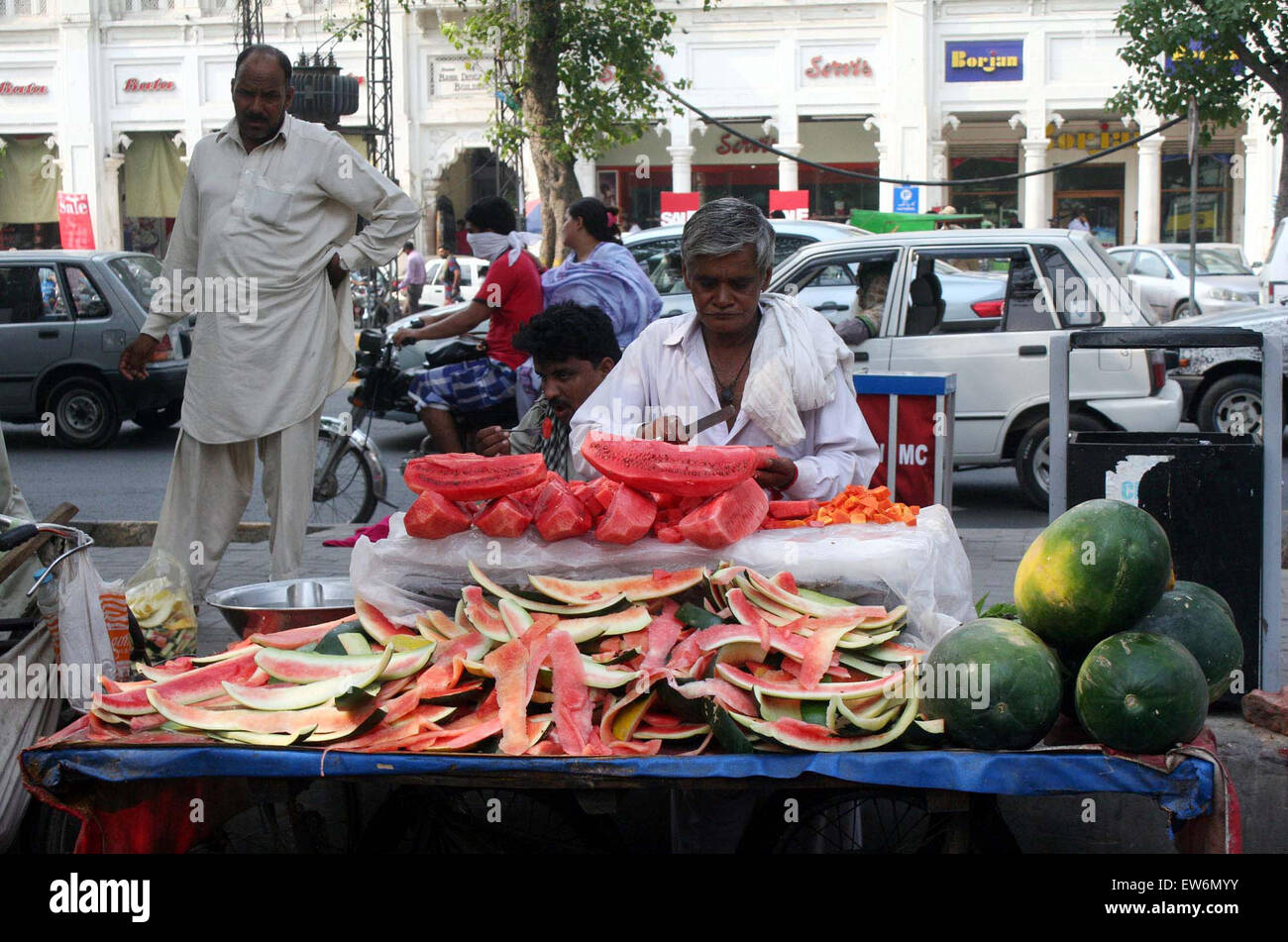 Man sells watermelon to earn his livelihood for support his family as ...