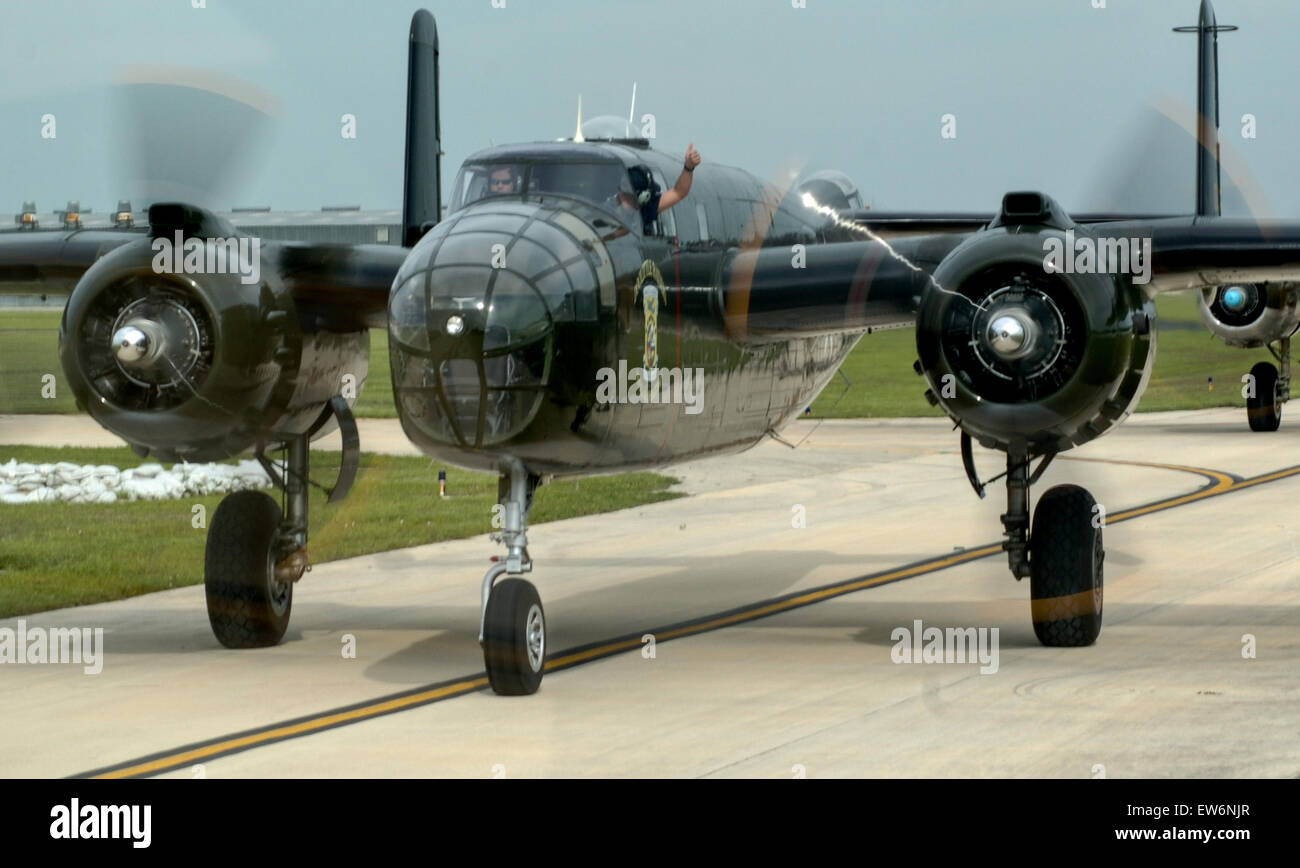April 19, 2007 - U.S - B-25 Mitchell..The B-25 medium bomber was one of ...