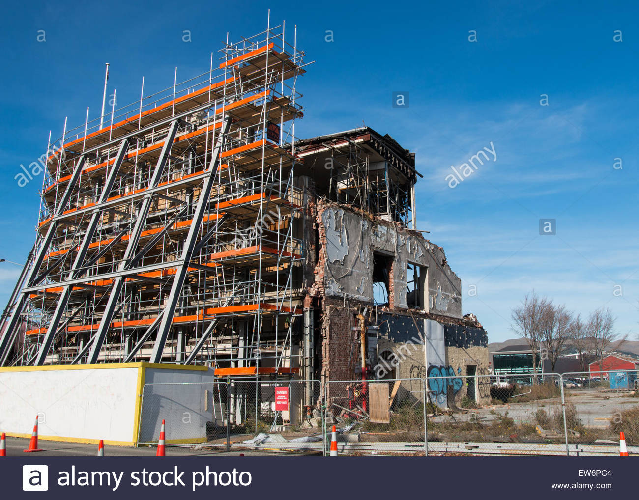 Destroyed By An Earthquake Stock Photos & Destroyed By An Earthquake ...