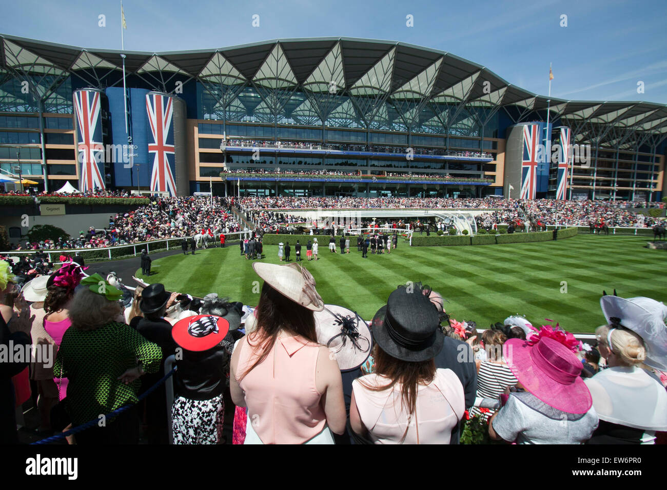 Royal ascot ladies day royal enclosure hi-res stock photography and ...