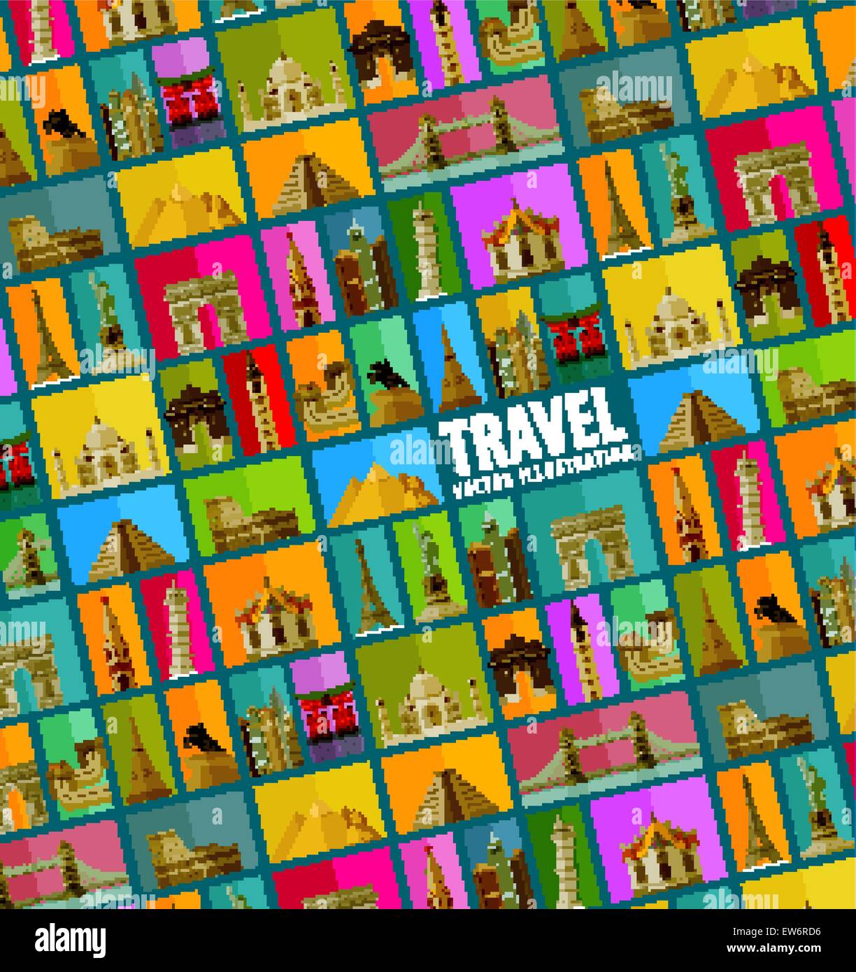 Thailand city wall Stock Vector Images - Alamy