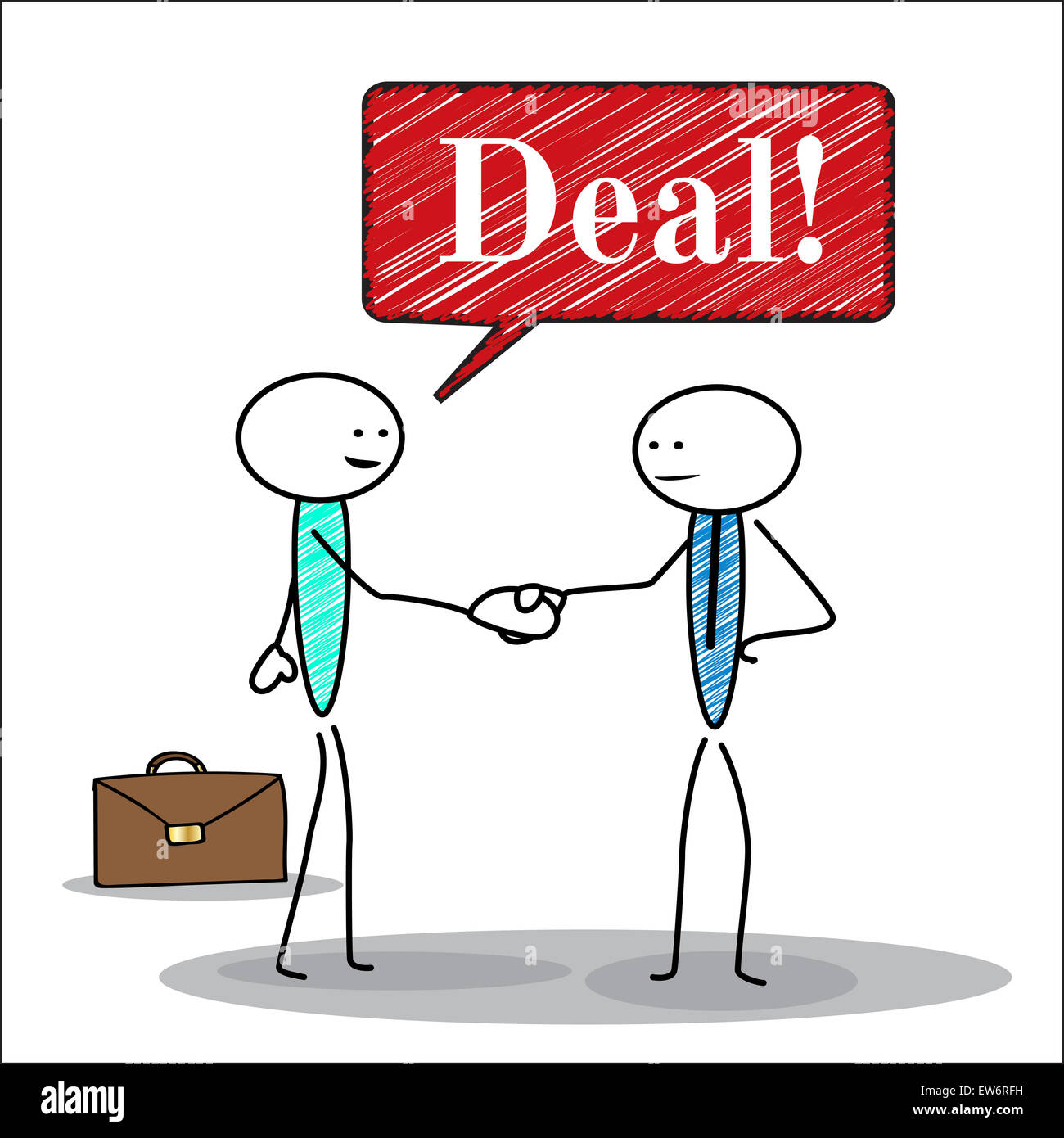 Handshake deal symbol hi-res stock photography and images - Alamy